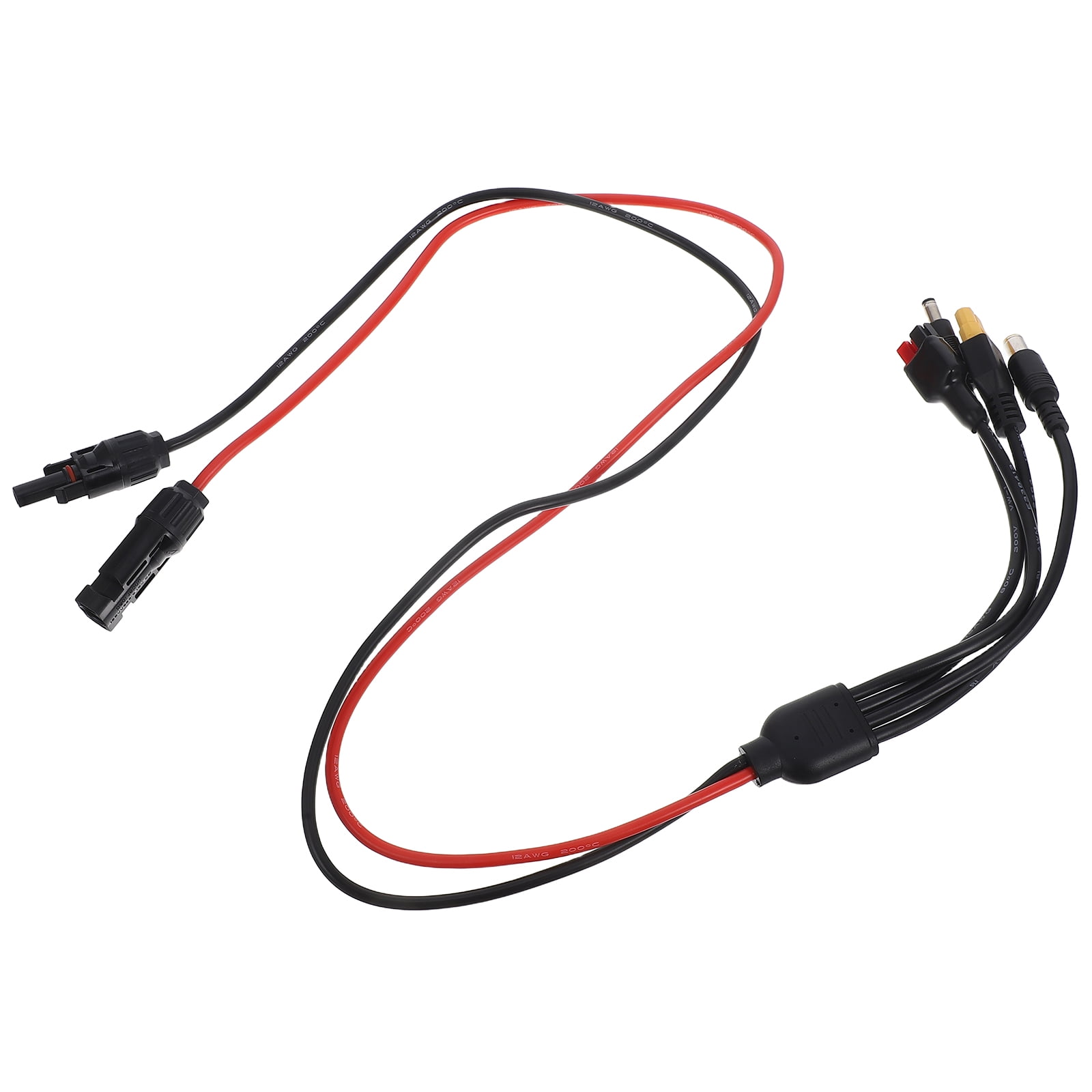 Masteelf Solar Panel Cable Adapter to DC Extension Cord for RV and ...