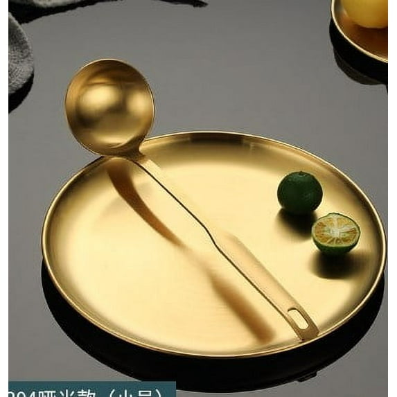 Masteelf Soup Ladle 10 Inch Large Ladle Serving Spoon Stainless Steel ...