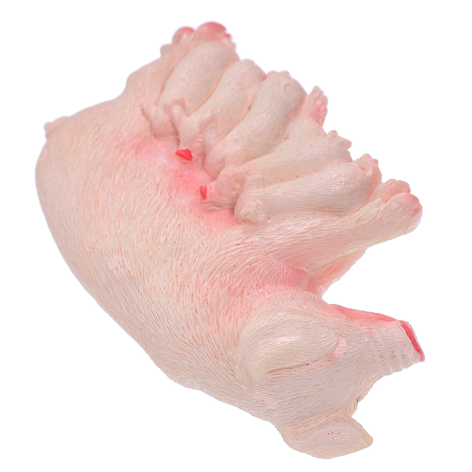 Masteelf Sow Piglets Figurines Realistic Resin Pig Statues For Garden ...