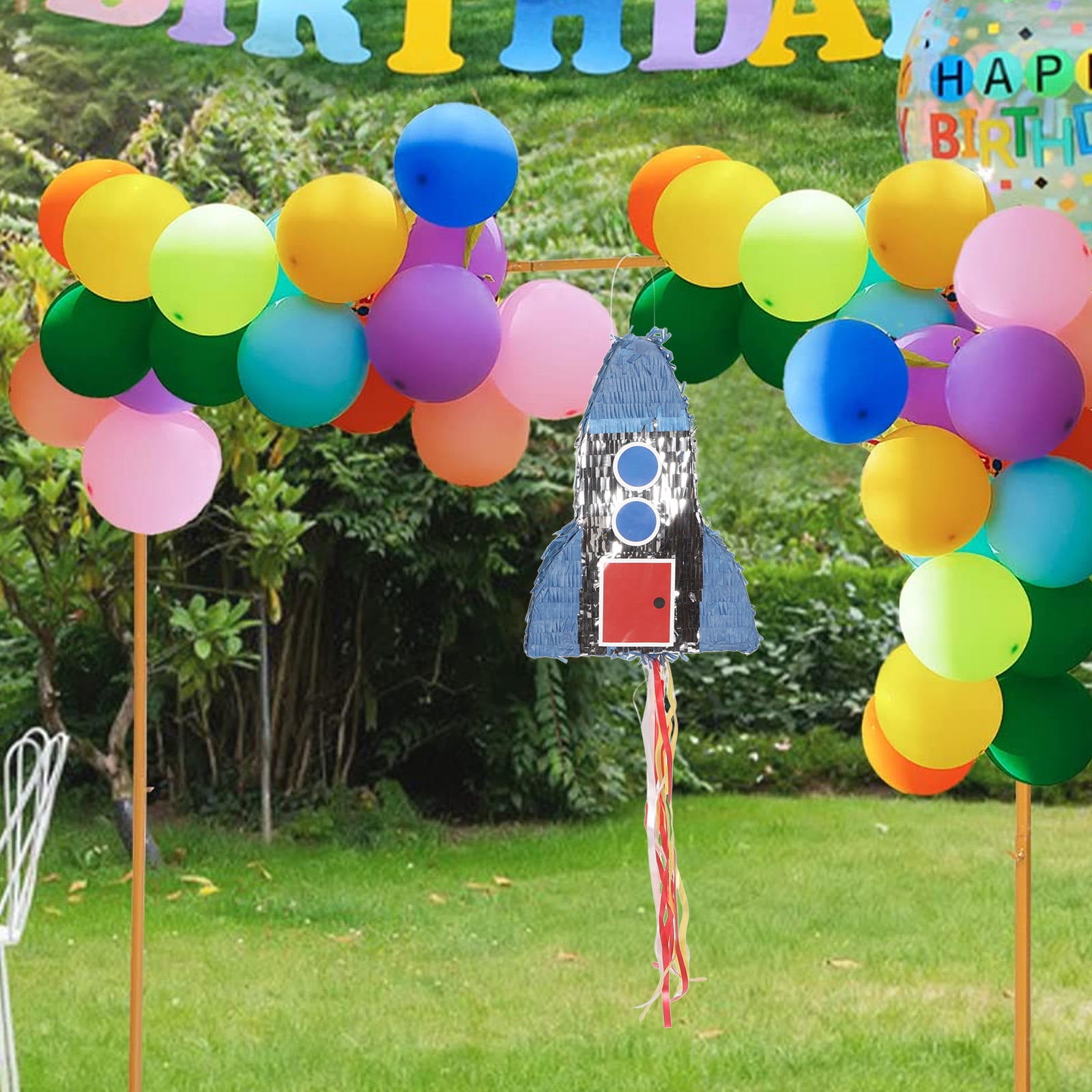 Masteelf Space Rocket Pinata For Birthday Party For Science Party ...
