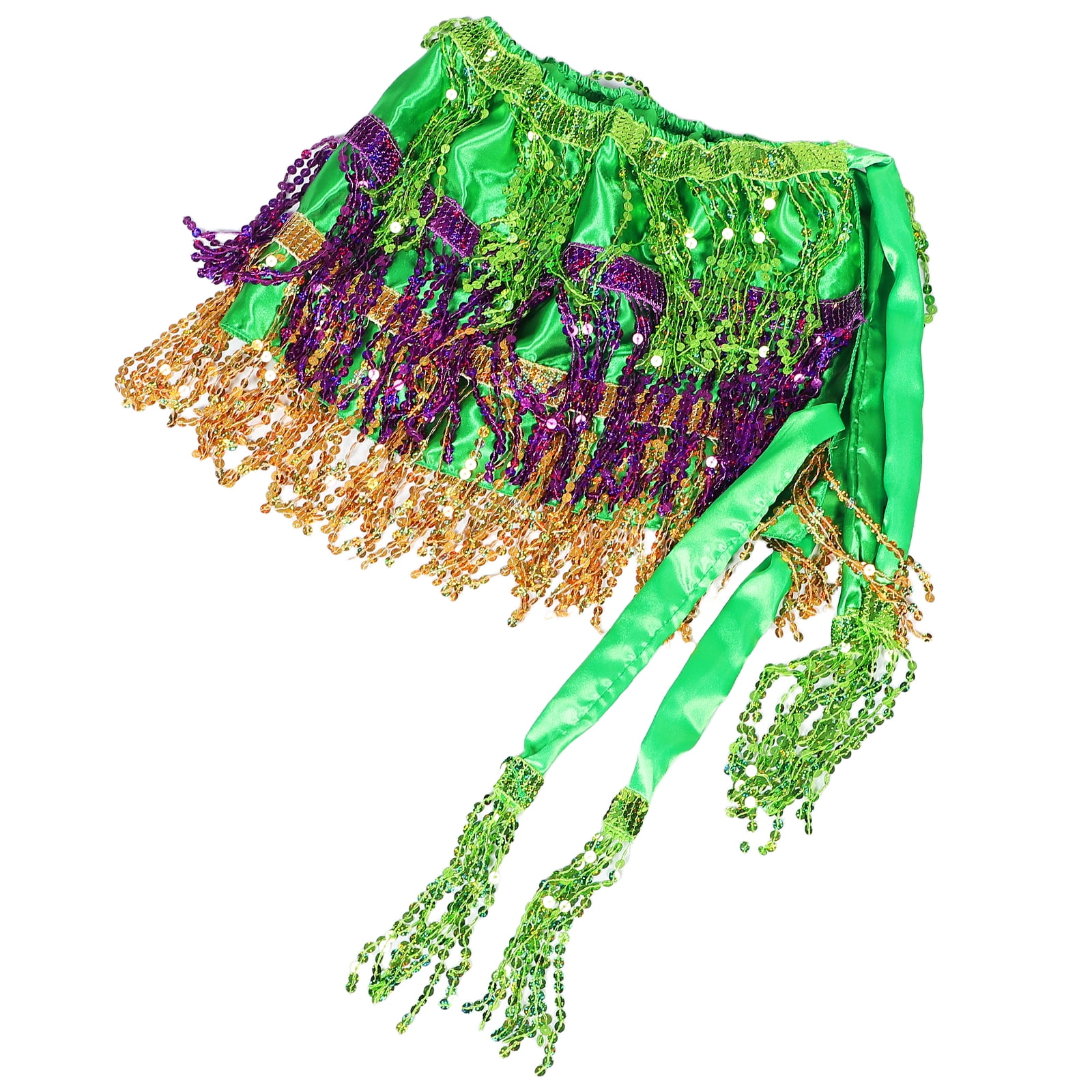 Masteelf Sparkly Sequin Top for Women Girls Mardi Gras Outfit Belly ...