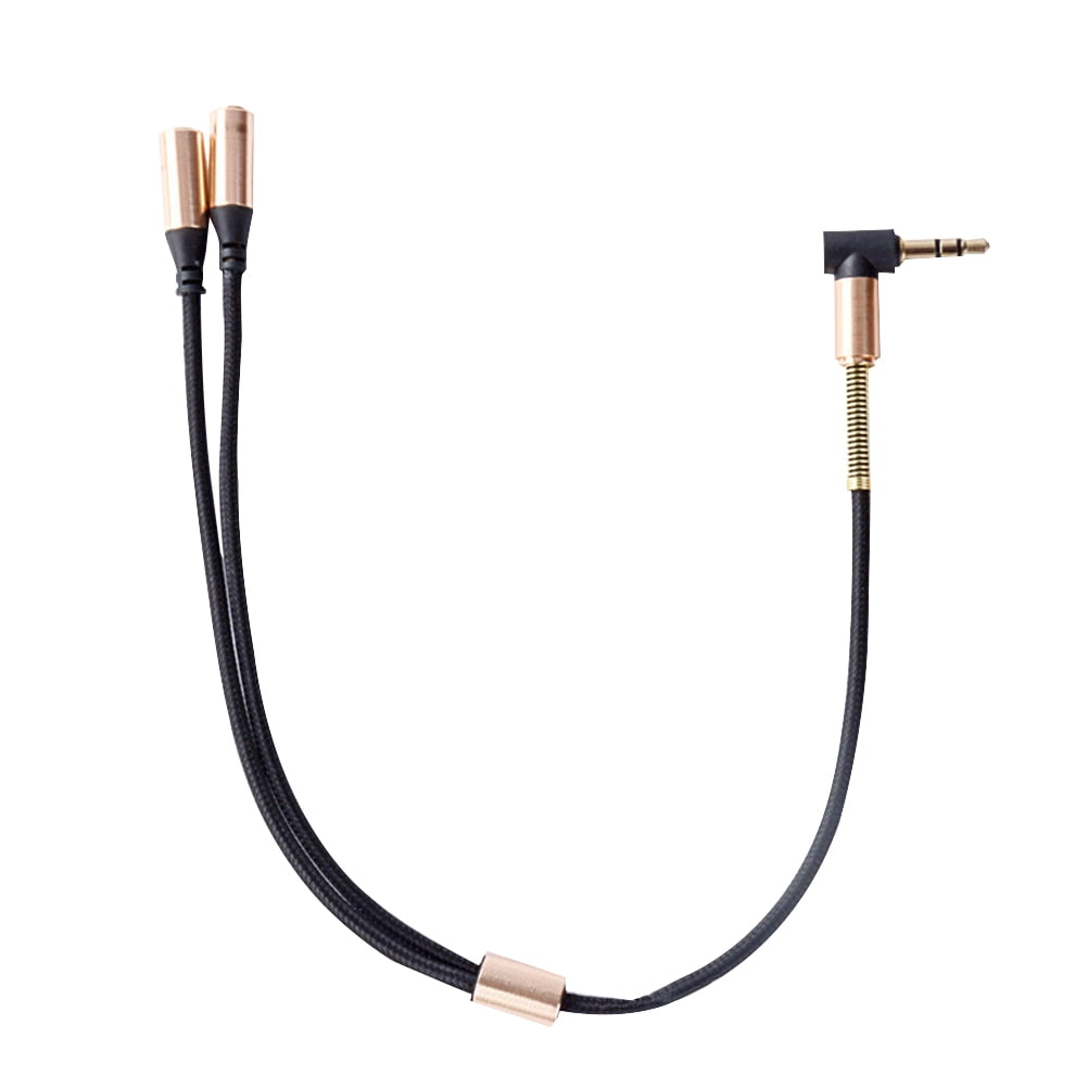 Masteelf Speaker Headphones Audio Line Splitter Cable for Two People ...