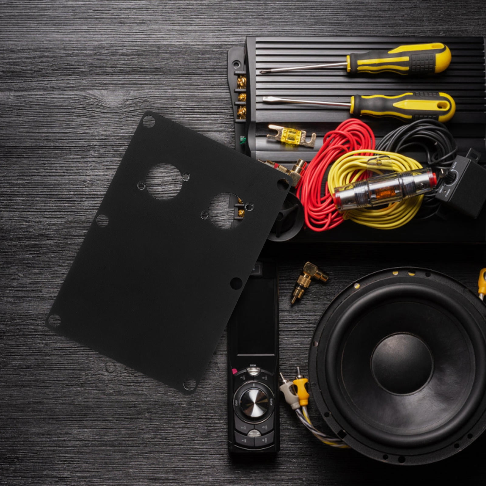 Masteelf Speaker Wire Connector Panel Plastic Junction Box For ...