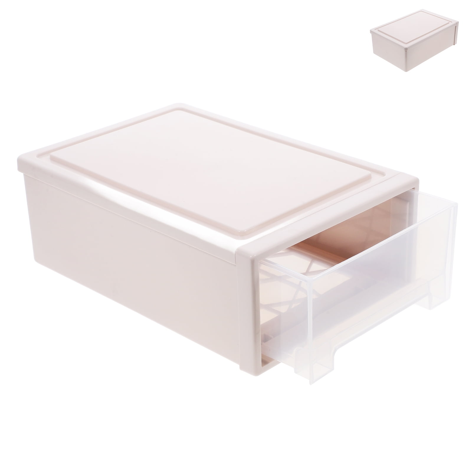 Masteelf Stackable Plastic Storage Drawer for Clothes 1 Set Closet ...