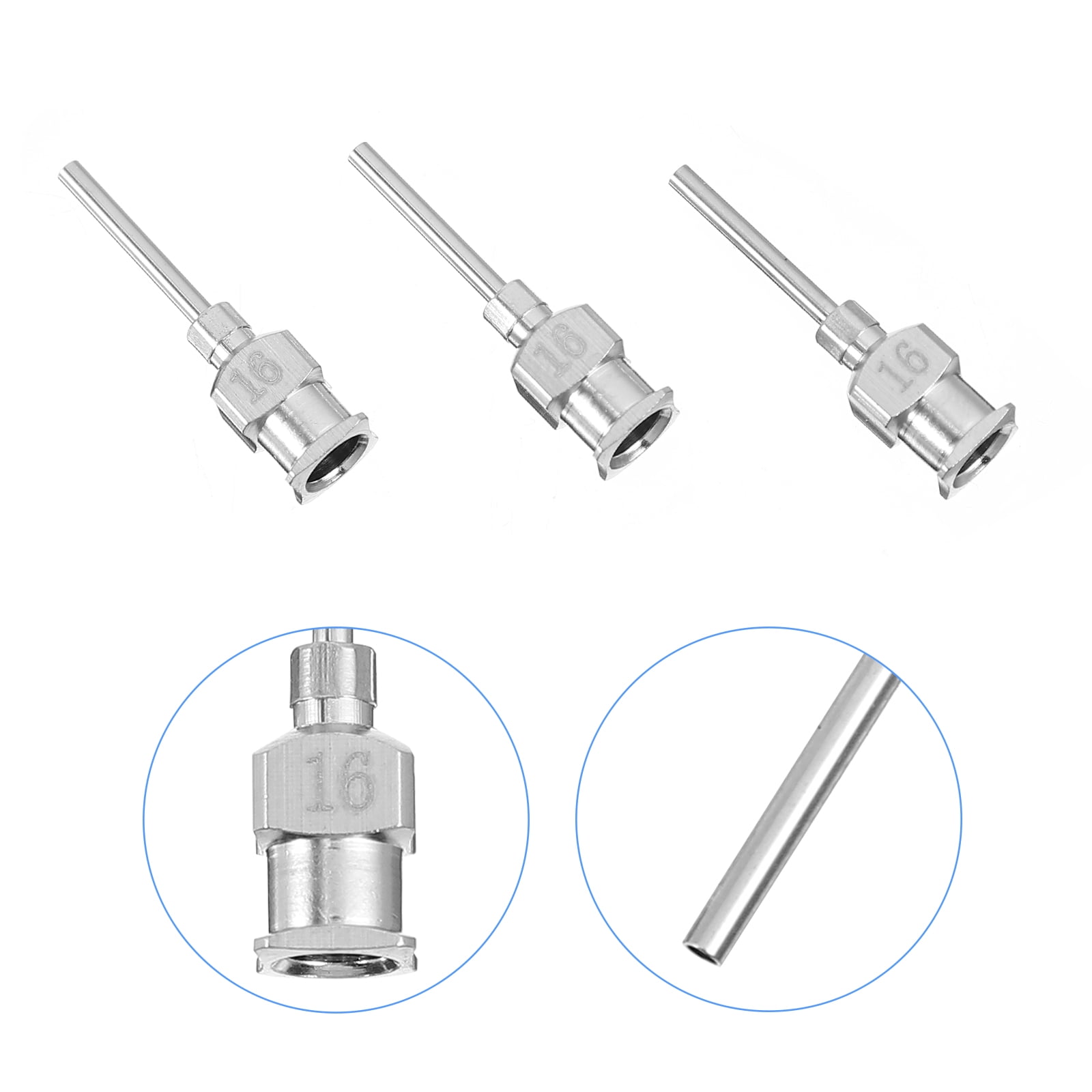 Masteelf Stainless Steel Dispensing Needle Set with Precision Tips for ...