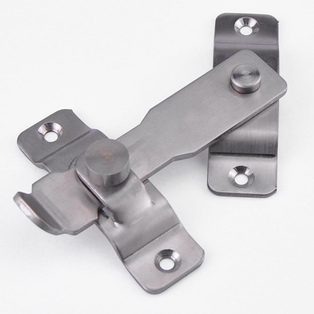 Masteelf Stainless Steel Door Latch Gate Latches Bar Latch Safety Door ...