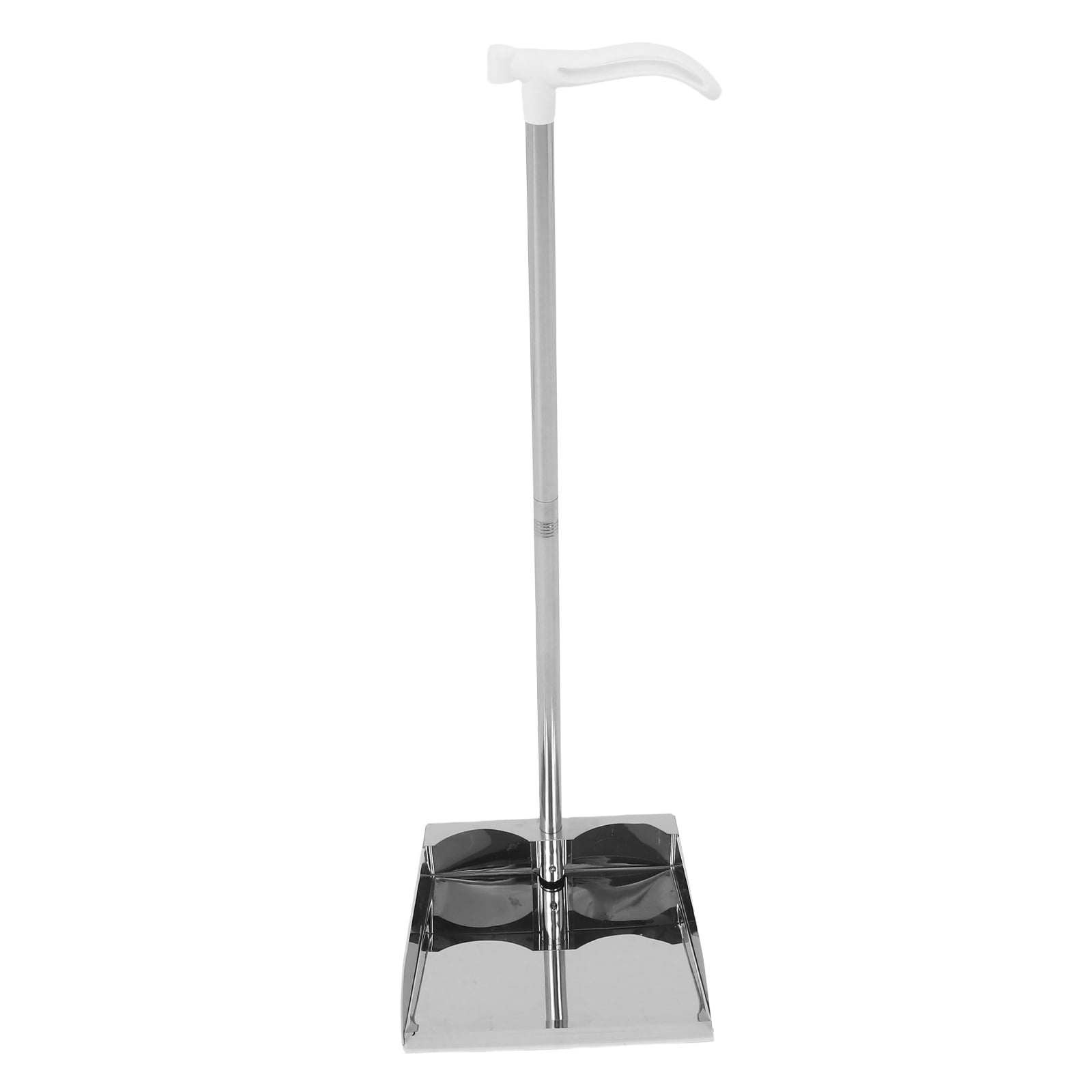 Masteelf Stainless Steel Dust Pan With Long Handle Metal Upright ...