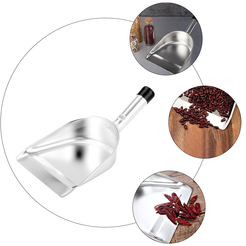 Masteelf Stainless Steel Food Shovel for Kitchen Use Silver 1 Pc Ideal ...