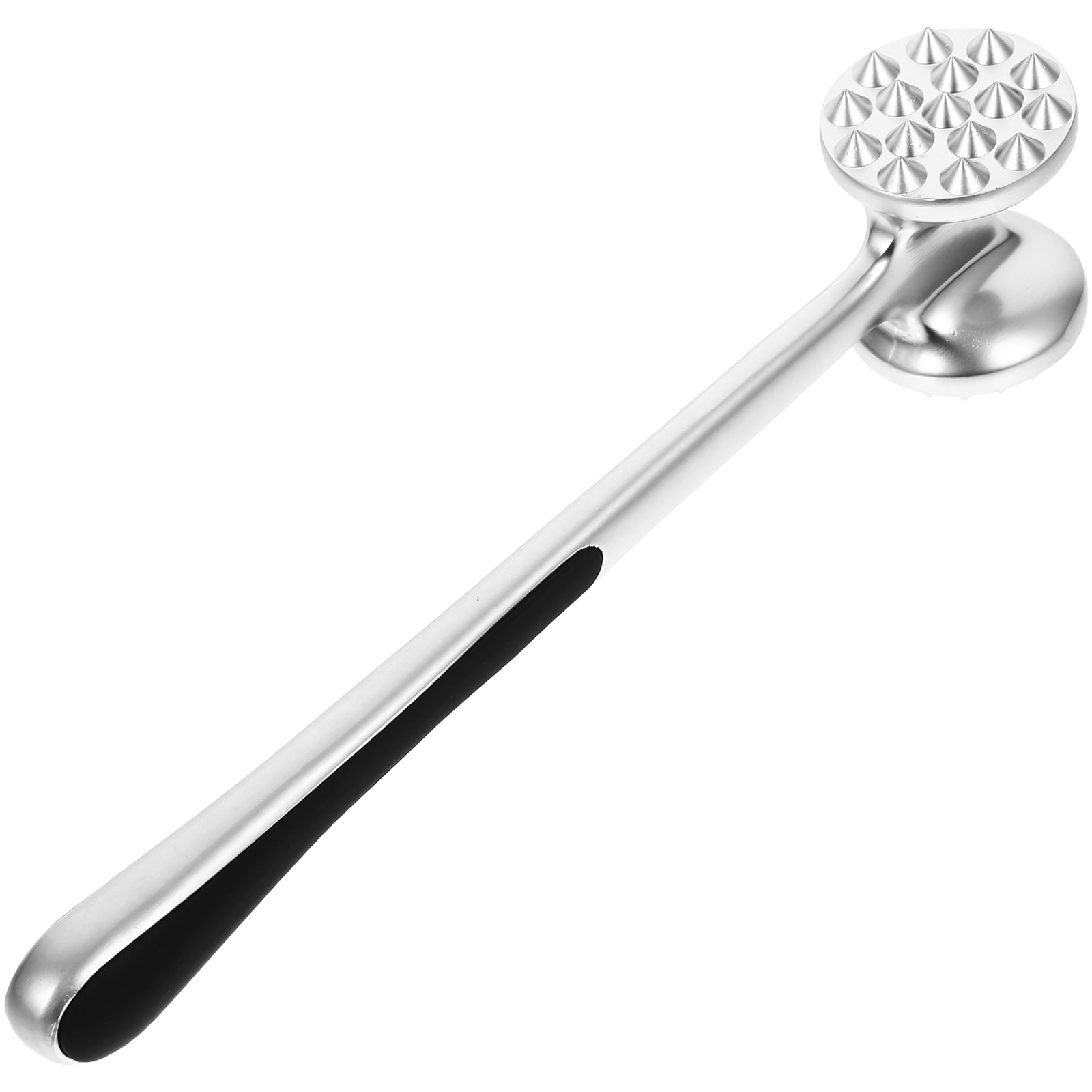 Masteelf Stainless Steel Meat Hammer Dual-Sided Meat Hammer Steak ...