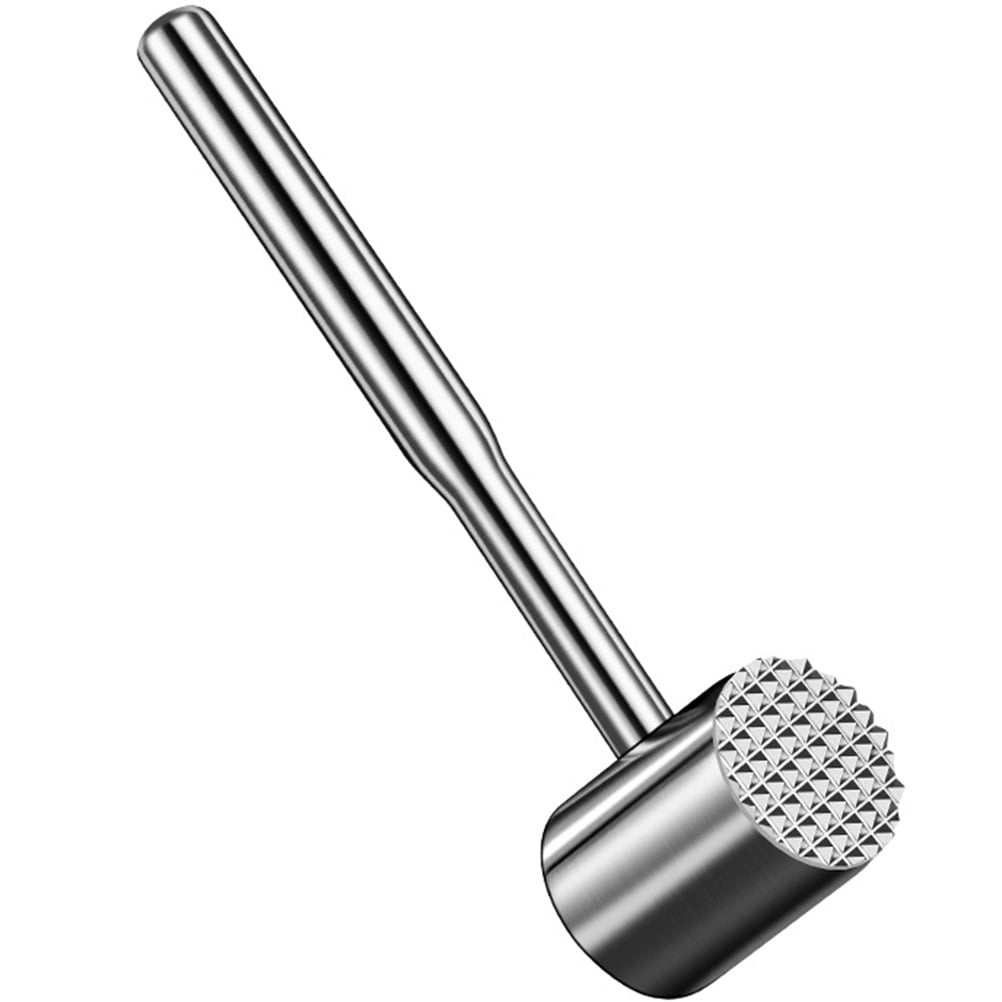 Masteelf Stainless Steel Meat Mallet Daily Use Meat Tenderizer Tool ...