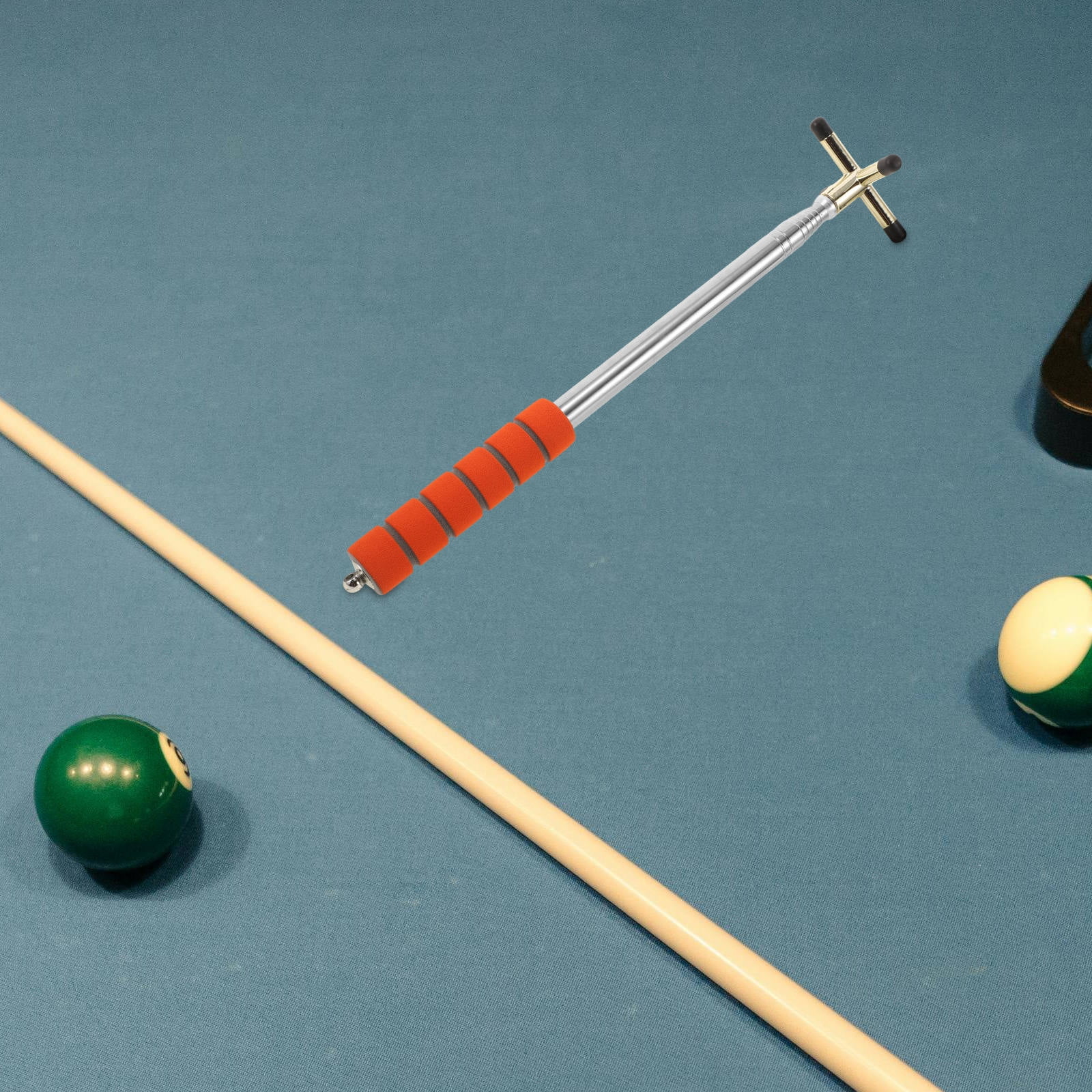 Masteelf Stainless Steel Pool Cue Pole For Billiards Snooker Bridge ...