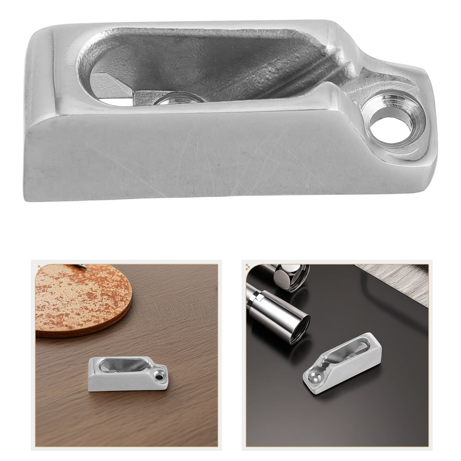 Masteelf Stainless Steel Rope Clamp For Boats Kayak And Sailboat Use ...