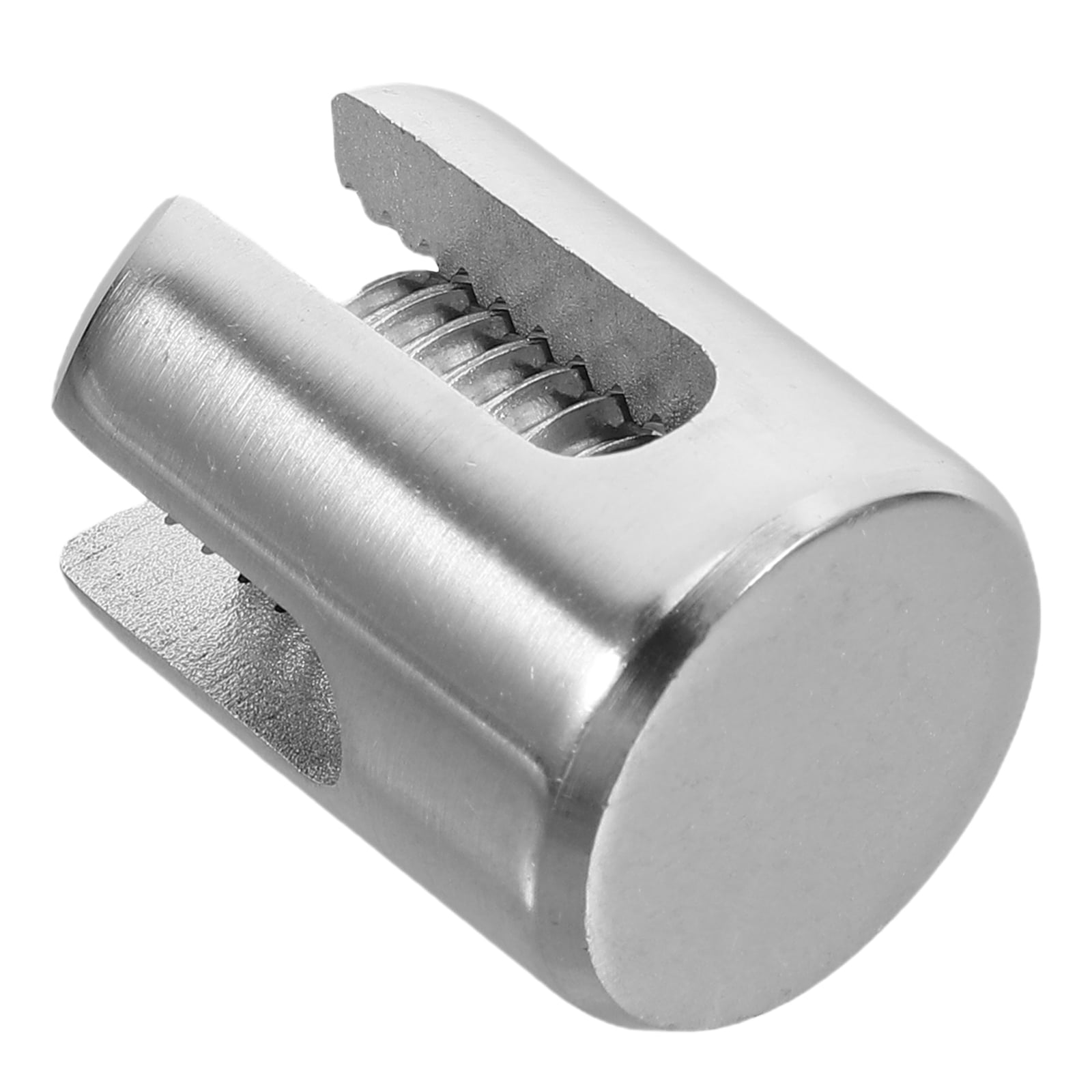 Masteelf Stainless Steel Rope Clamp The Wire Fence Cable Clips Silver ...