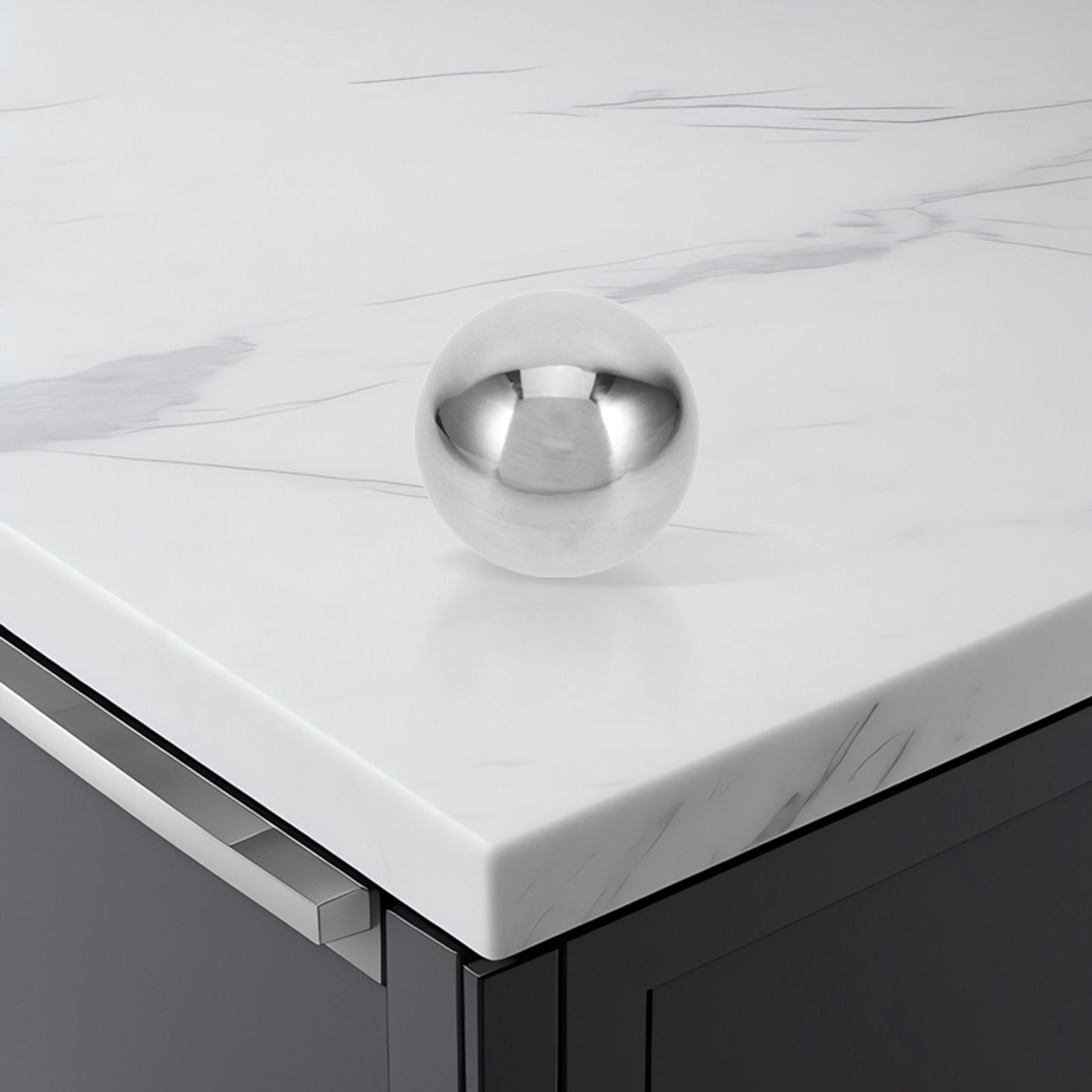 Masteelf Stainless Steel Round Fence Post Cap 1 Set Mirror Finish Deck ...