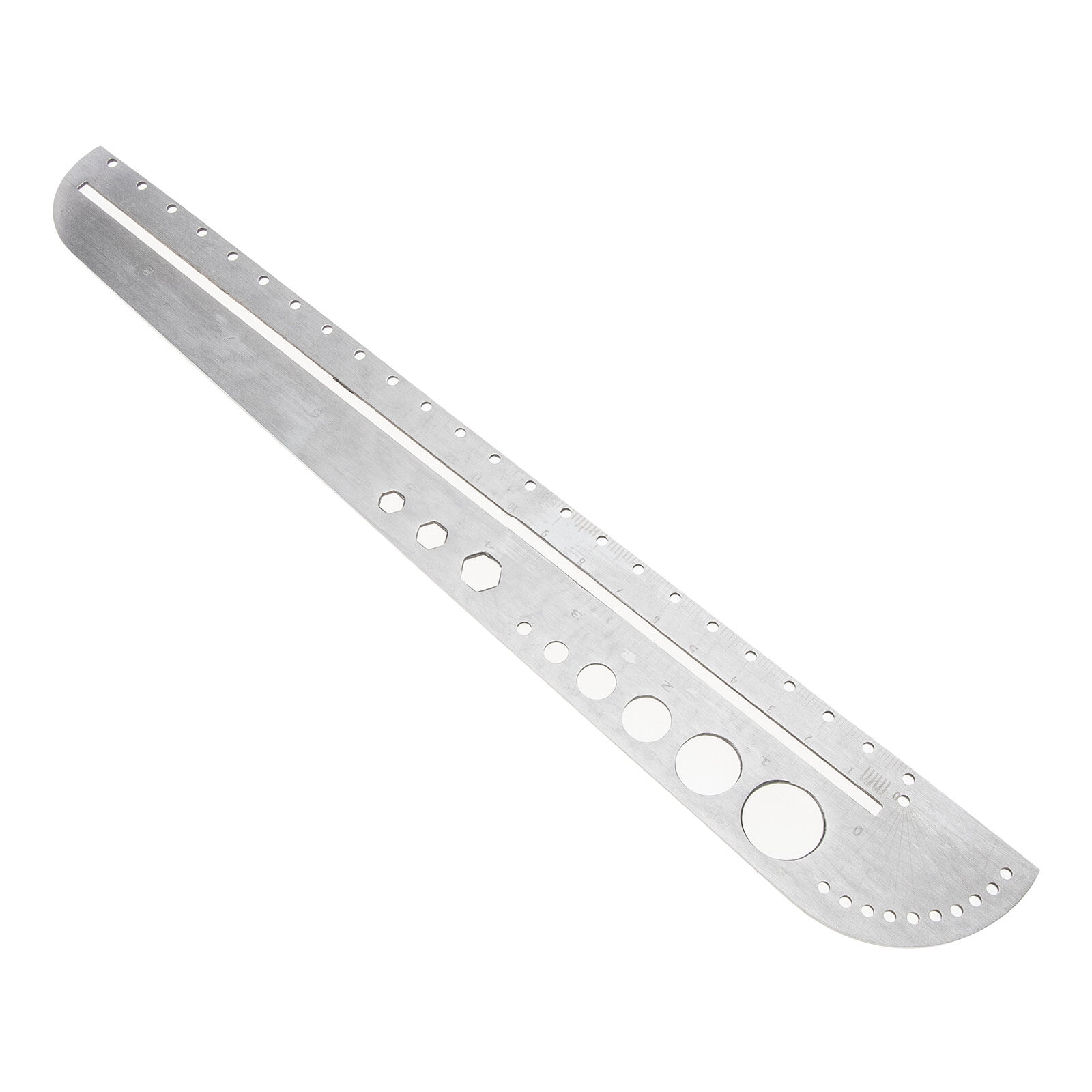 Masteelf Stainless Steel Scale Tool Multifunction Protractor ...