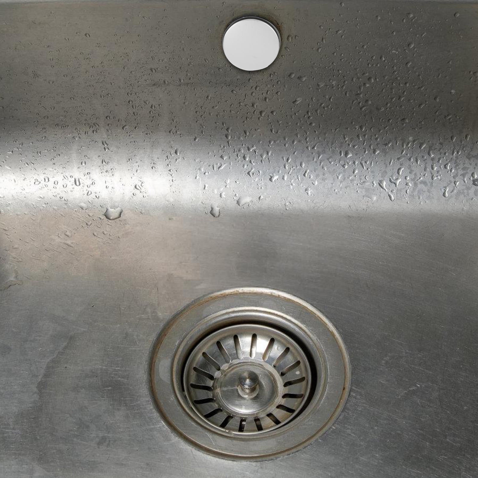 Masteelf Stainless Steel Sink Hole Plugs Cover Countertop Washbasins ...