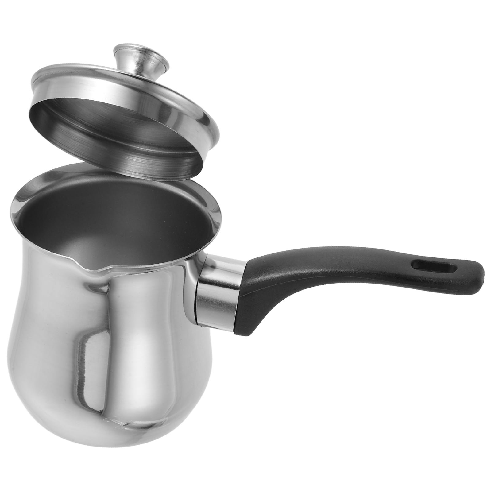Masteelf Stainless Steel Turkish Coffee Pot Sauce Pan Cooking Pot With ...