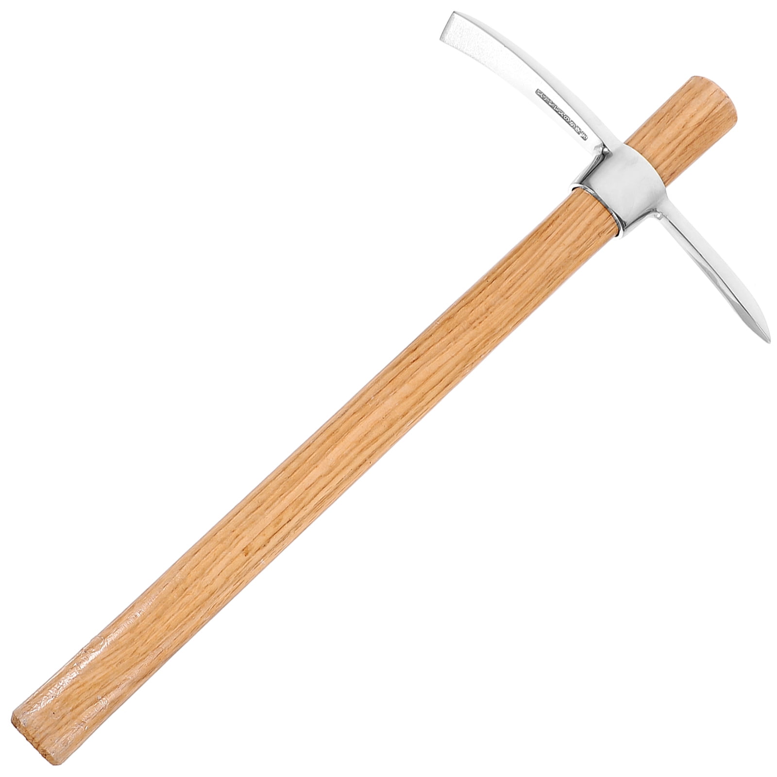 Masteelf Stainless Steel and Wood Garden Hoe for Weeding and Digging in ...