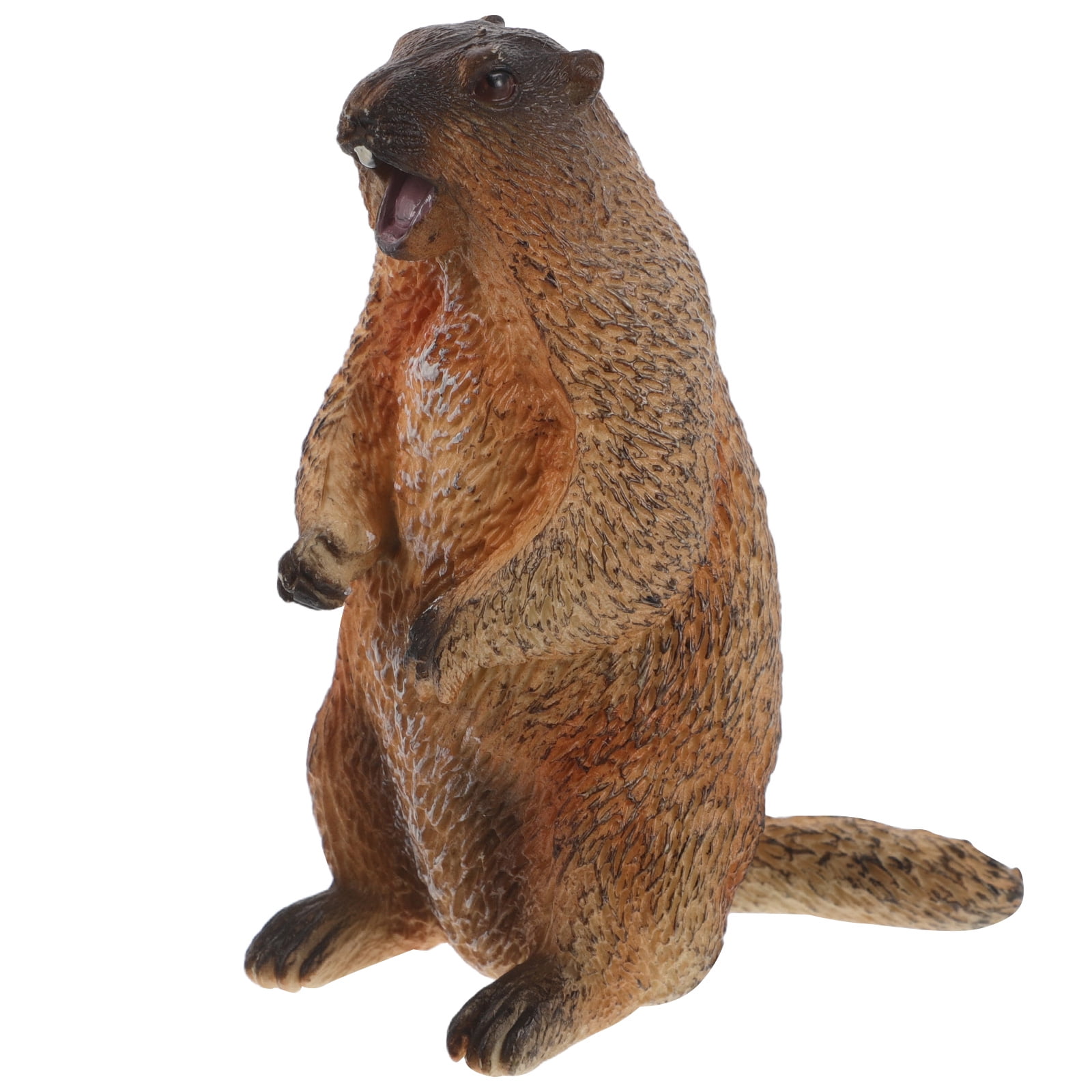 Masteelf Standing Groundhog Wild Animal Model Kids Cognition Toy ...
