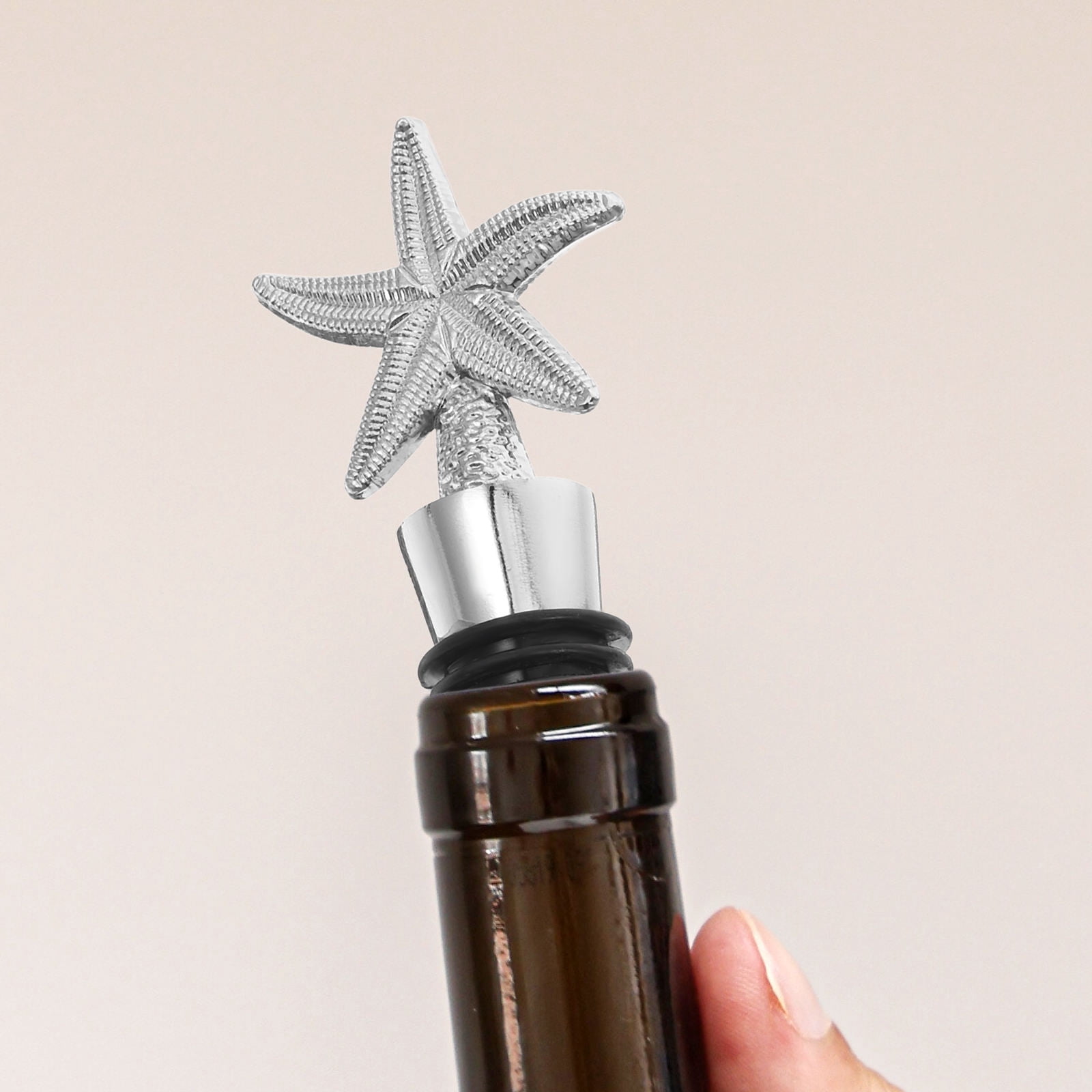 Masteelf Star Shaped Wine Bottle Stopper Kit Wine Bottle Caps Wine ...