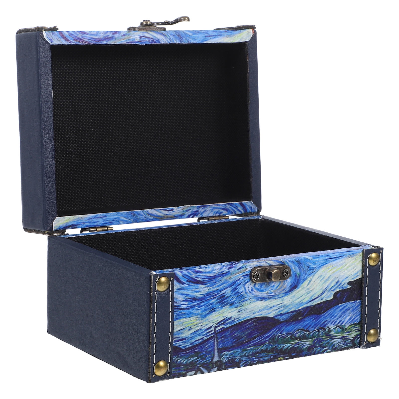 Masteelf Star Storage Box Style Pattern Chest Vintage Decor Gifts ...