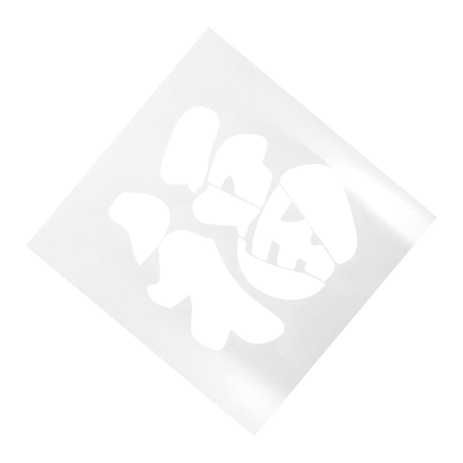 Masteelf Stencil Template Plastic Stencil "fu" Character Template ...