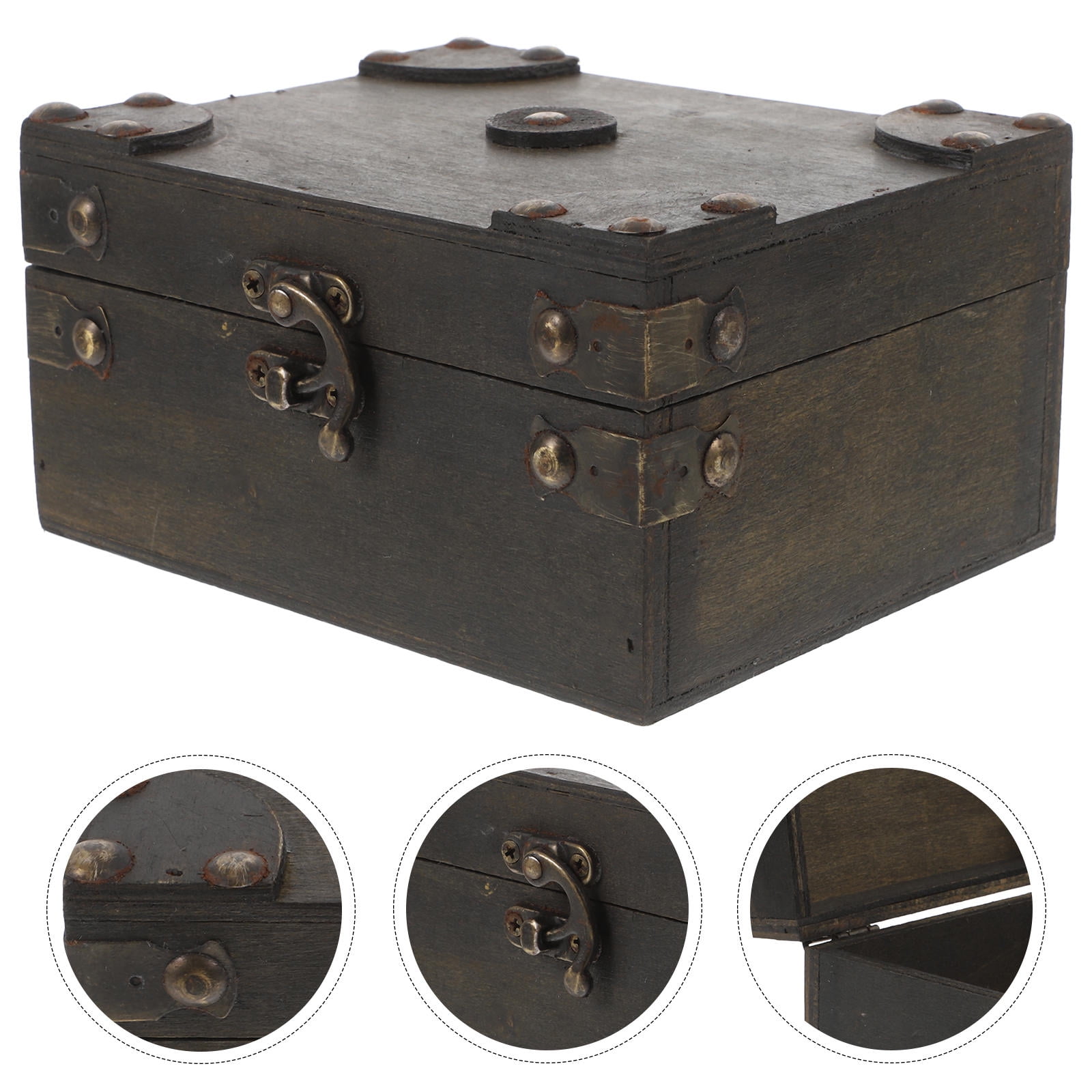 Masteelf Storage Box With Hinged Lid Versatile Organizer For Home ...