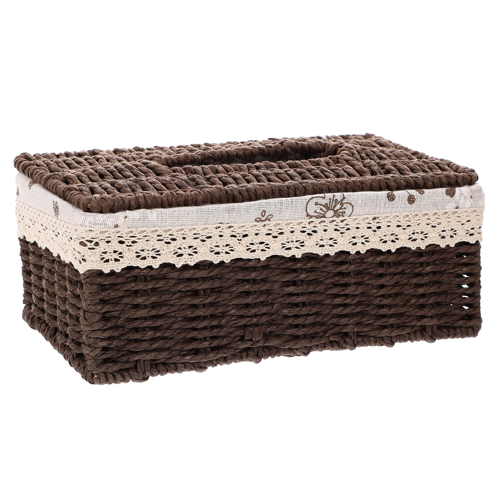 Masteelf Storage Boxes with Lids Paper Cloth Lace Napkin Tissue ...
