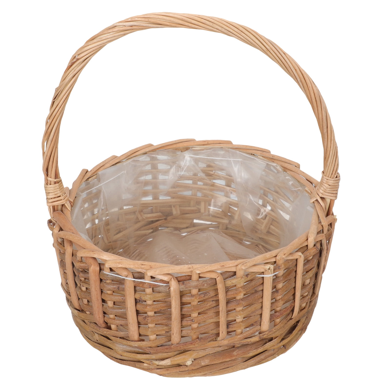 Masteelf Khaki Woven Basket for Decoration Made of Synthetic Material ...