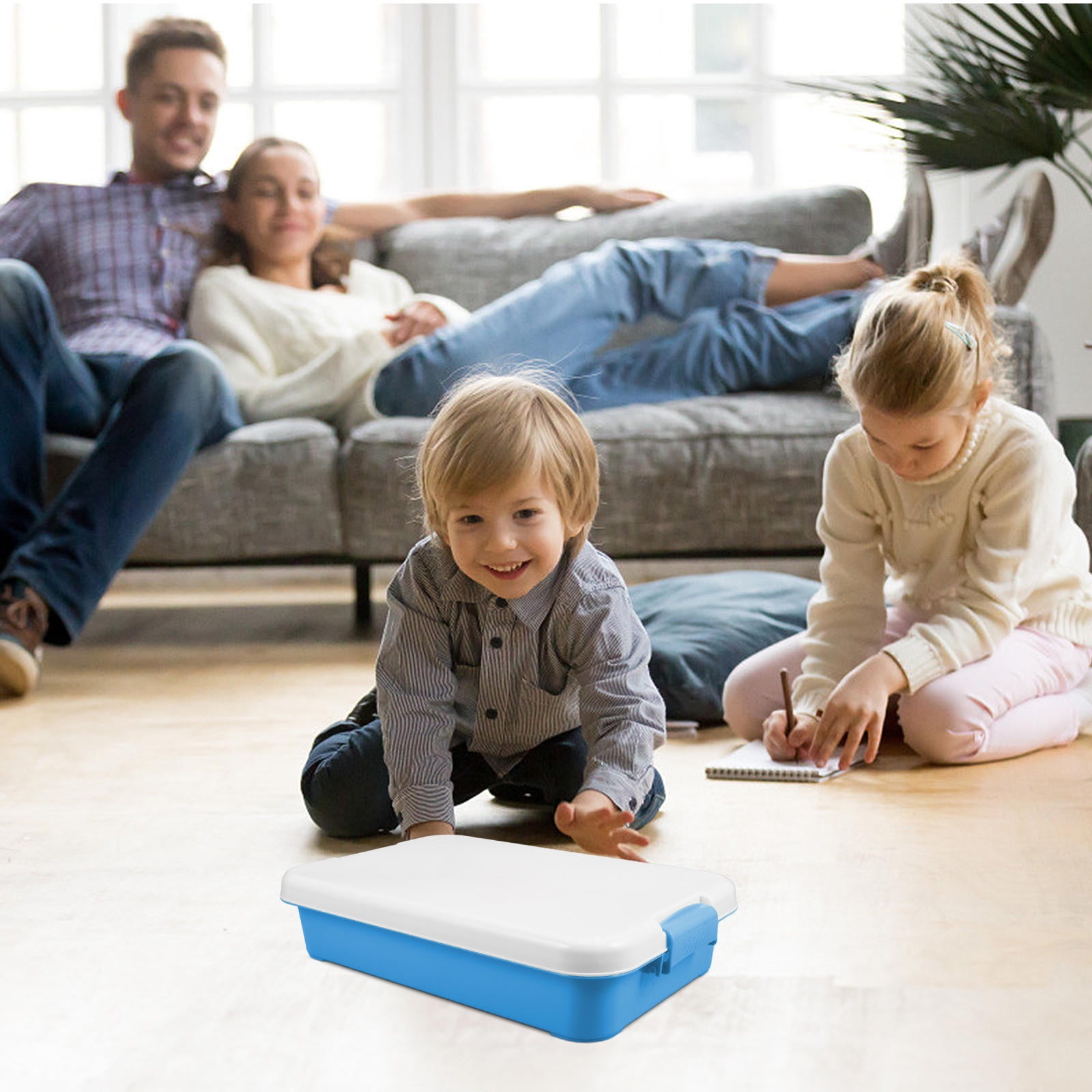 Masteelf Storage Portable Sandbox Toy Plastic Child Travel - Walmart.com