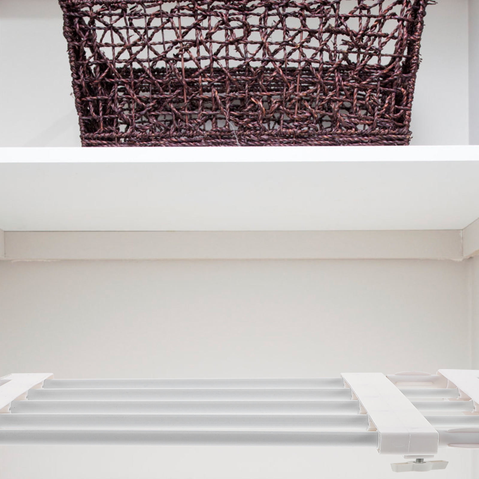 Masteelf Storage Stand Versatile Nail-free Shelf Wardrobe Partitions ...