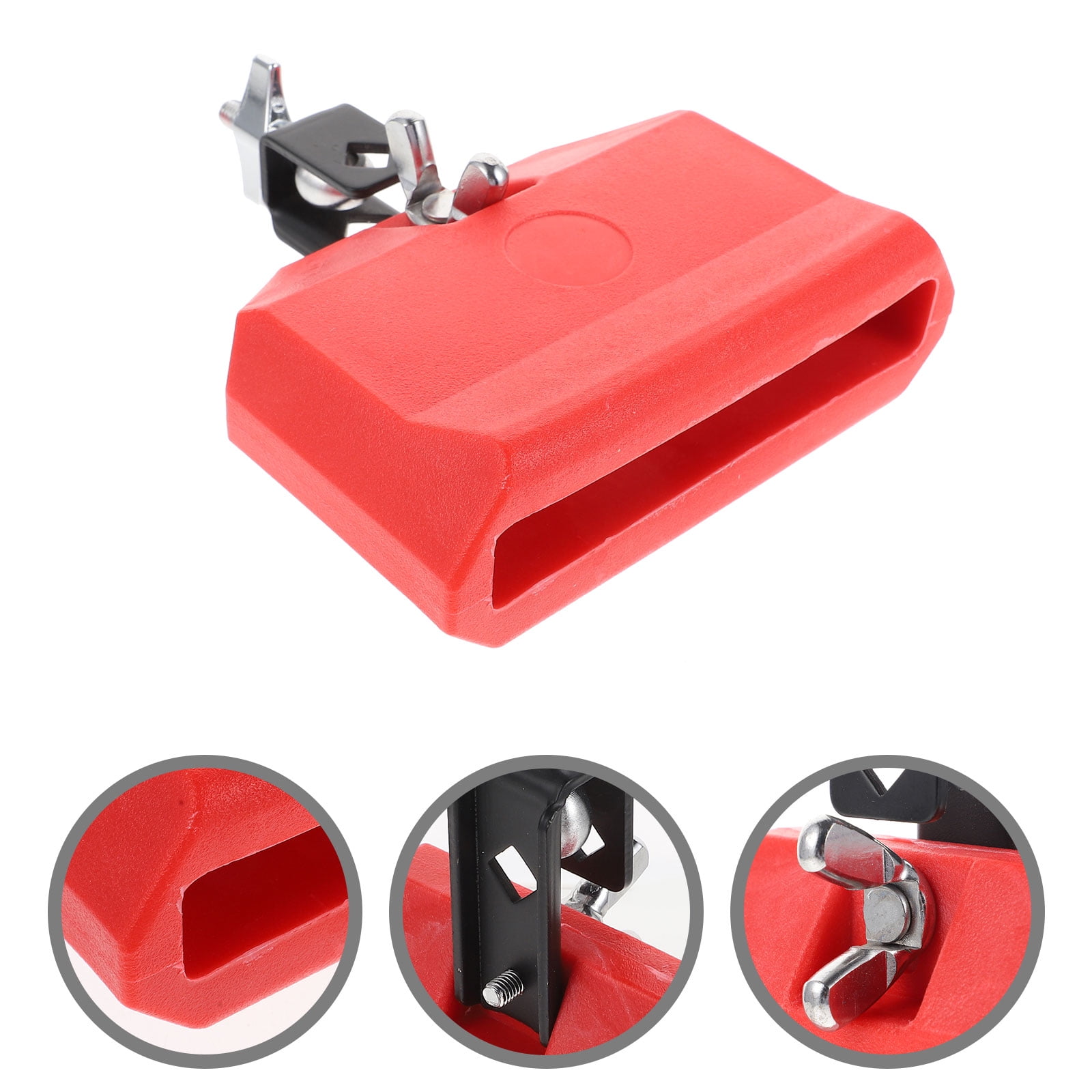 Masteelf Sturdy Drum Set Cow Bell Wear Resistant Drum Kit Cowbell Drum ...
