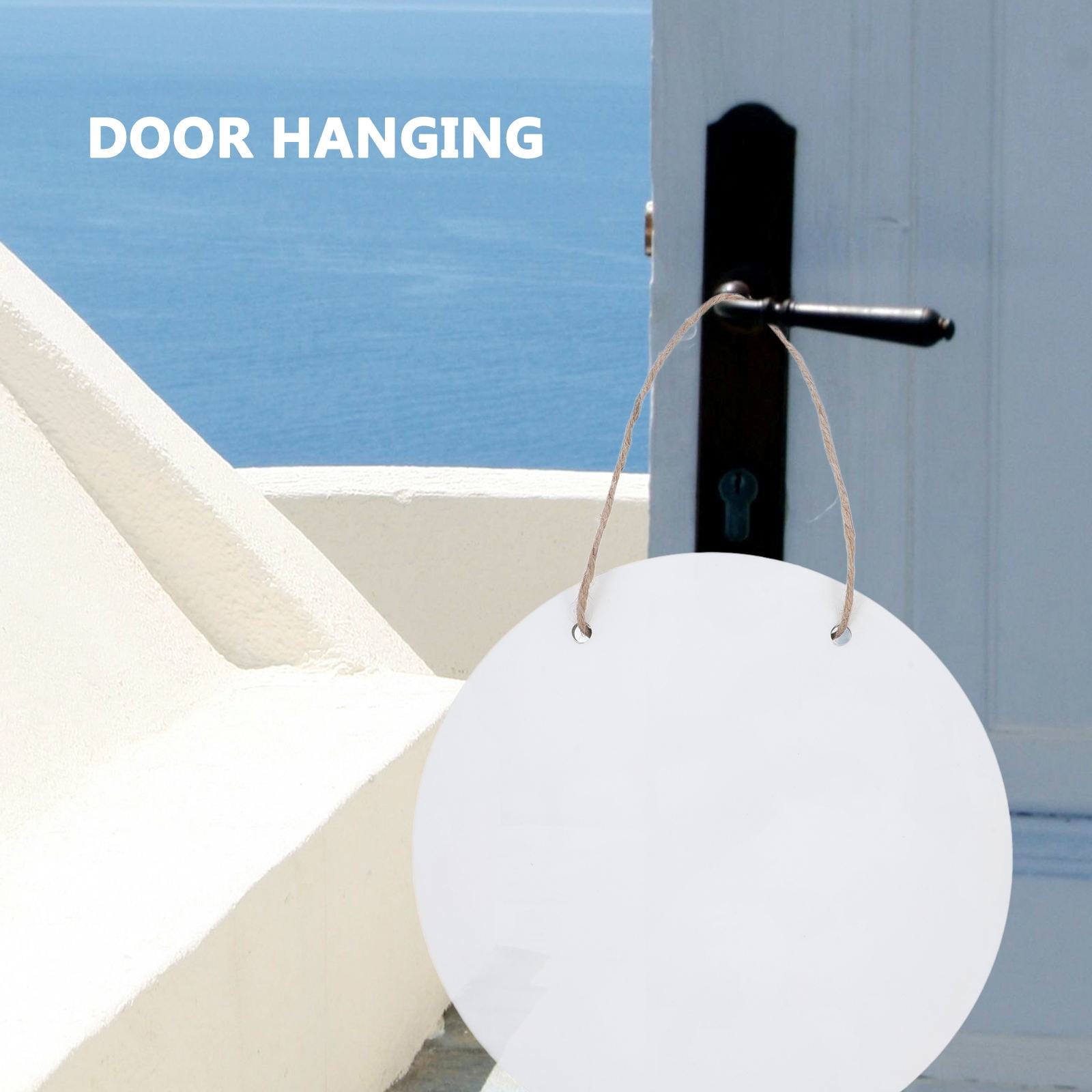 Masteelf Sublimation Hanging Sign Blank Hanging Plaque DIY Crafts ...