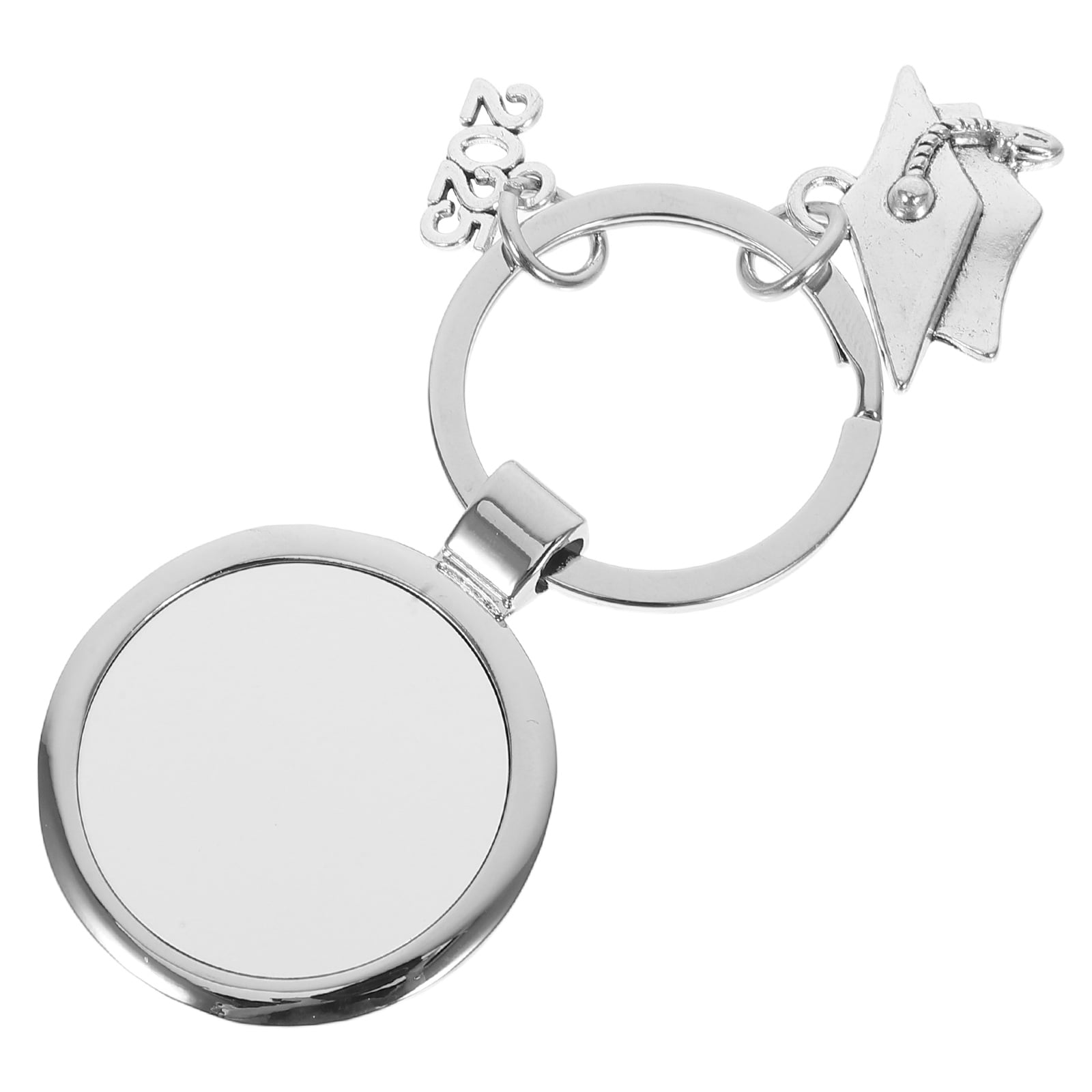 Masteelf Sublimation Keychain Blank Graduation Charm Key Ring Crafting ...