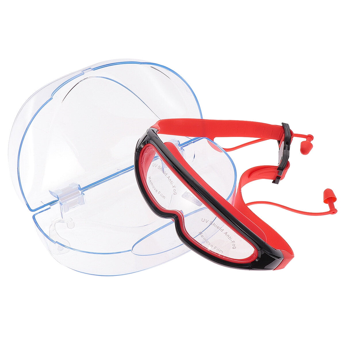 Masteelf Swim Goggles with Ear Plugs Safe for Eyes and Skin Goggles ...