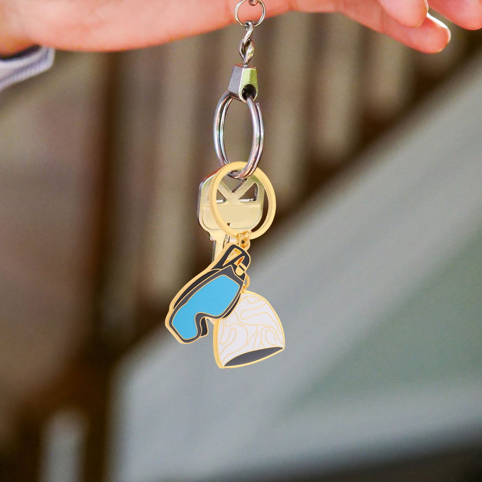 Masteelf Swimmer Keychain Swimming Keychain Swimming Pool Keychain ...