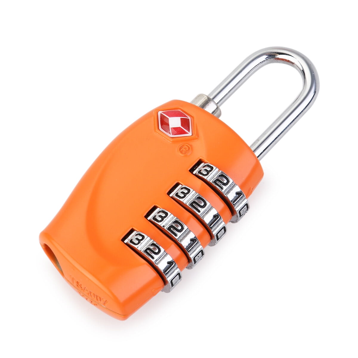 Masteelf TSA-330 TSA Approved Security Luggage Padlock 4- Combination ...