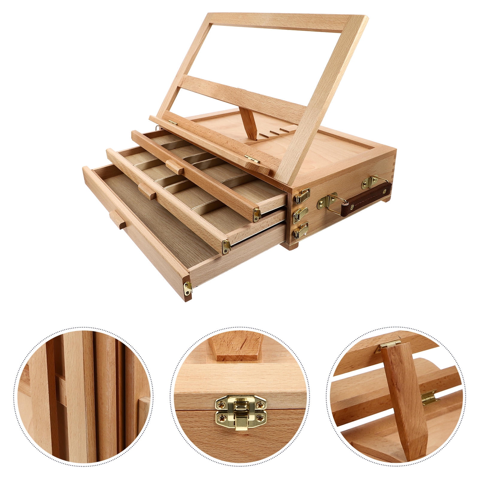 Masteelf Table Easel to Paint Painting Draw Stand Tabletop - Walmart.com