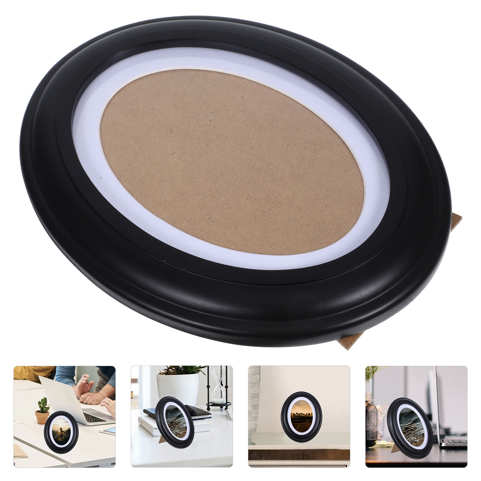 Masteelf Tabletop Photo Frame Photograph Display Living Father Black ...