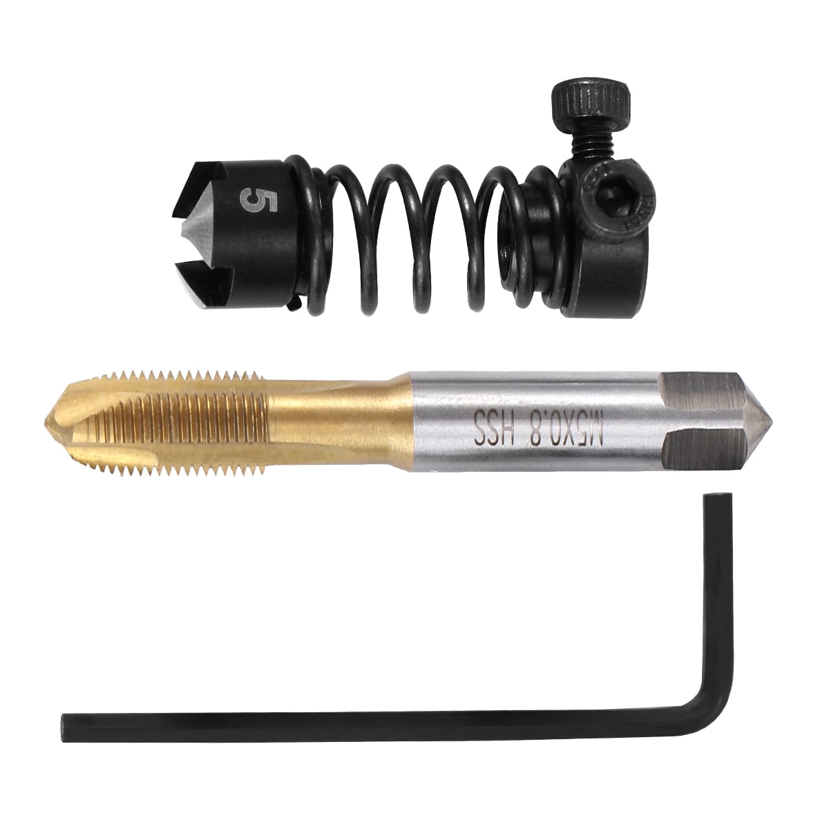 Masteelf Tap Adapter Machine Chamferer Steel Chamfering Tool 5x1.2cm ...