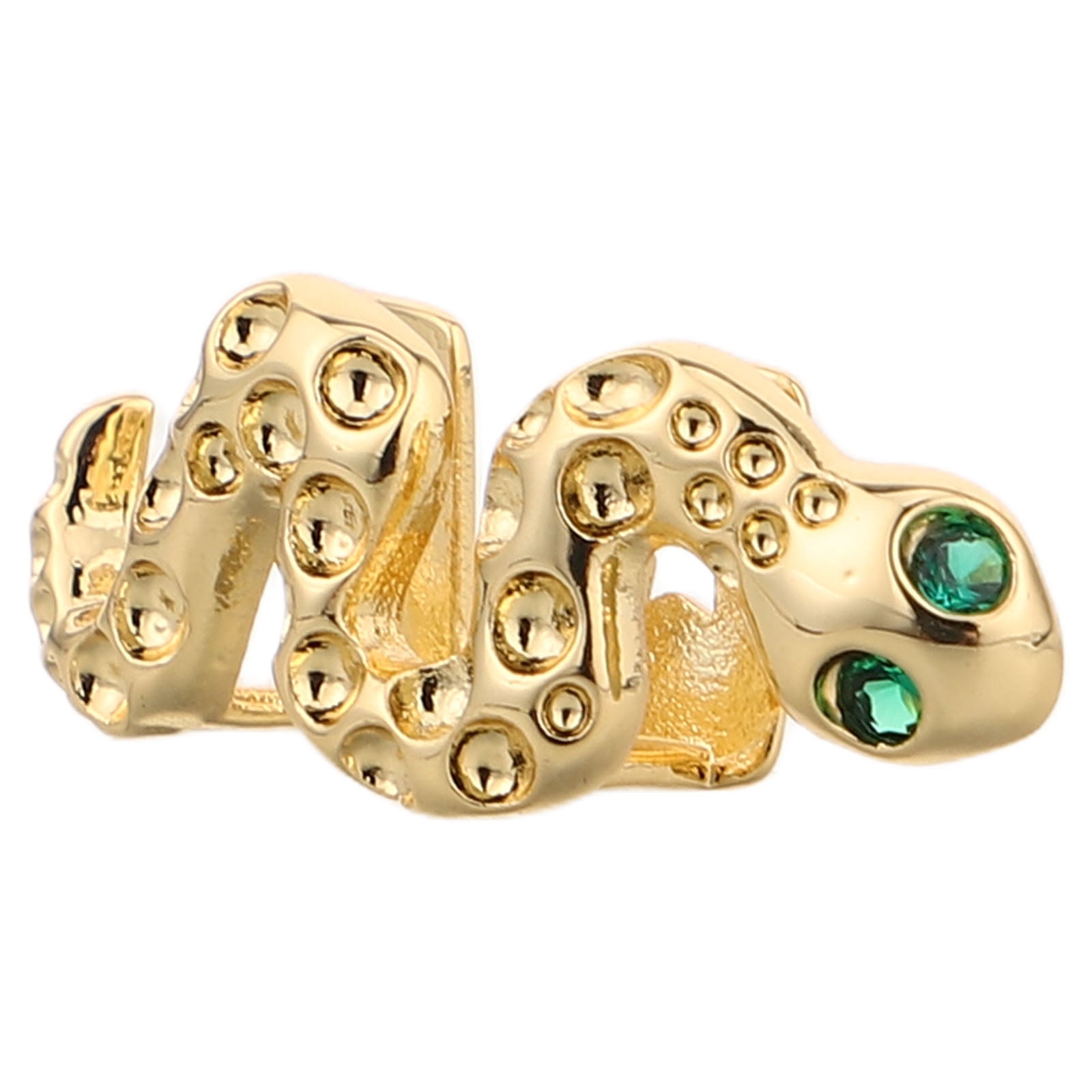 Golden Snake Shaped Teeth Jewelry Made of Durable Copper for Home Use ...