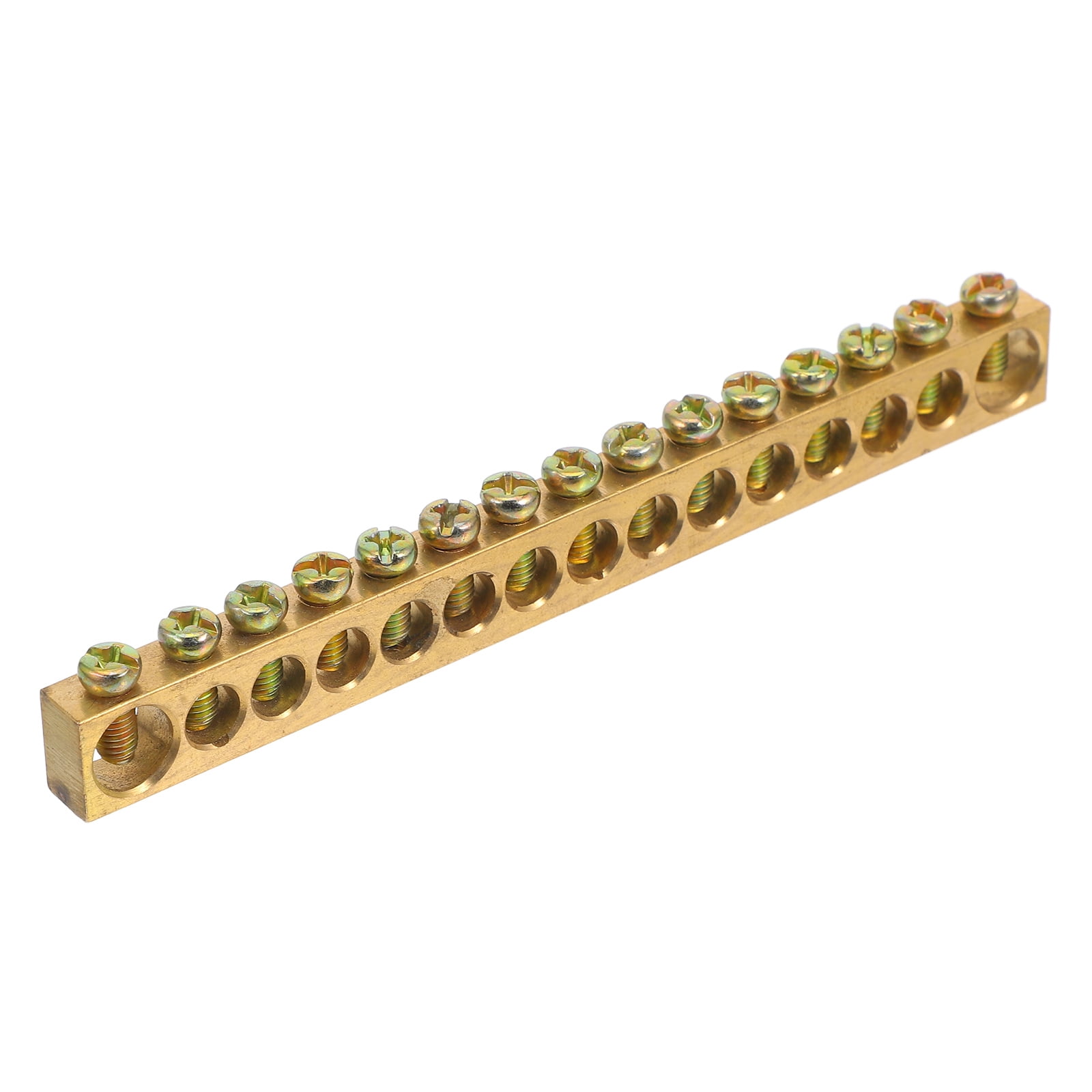 Masteelf Terminal Block Connector Bar Copper Ground Bar Bus Bar ...