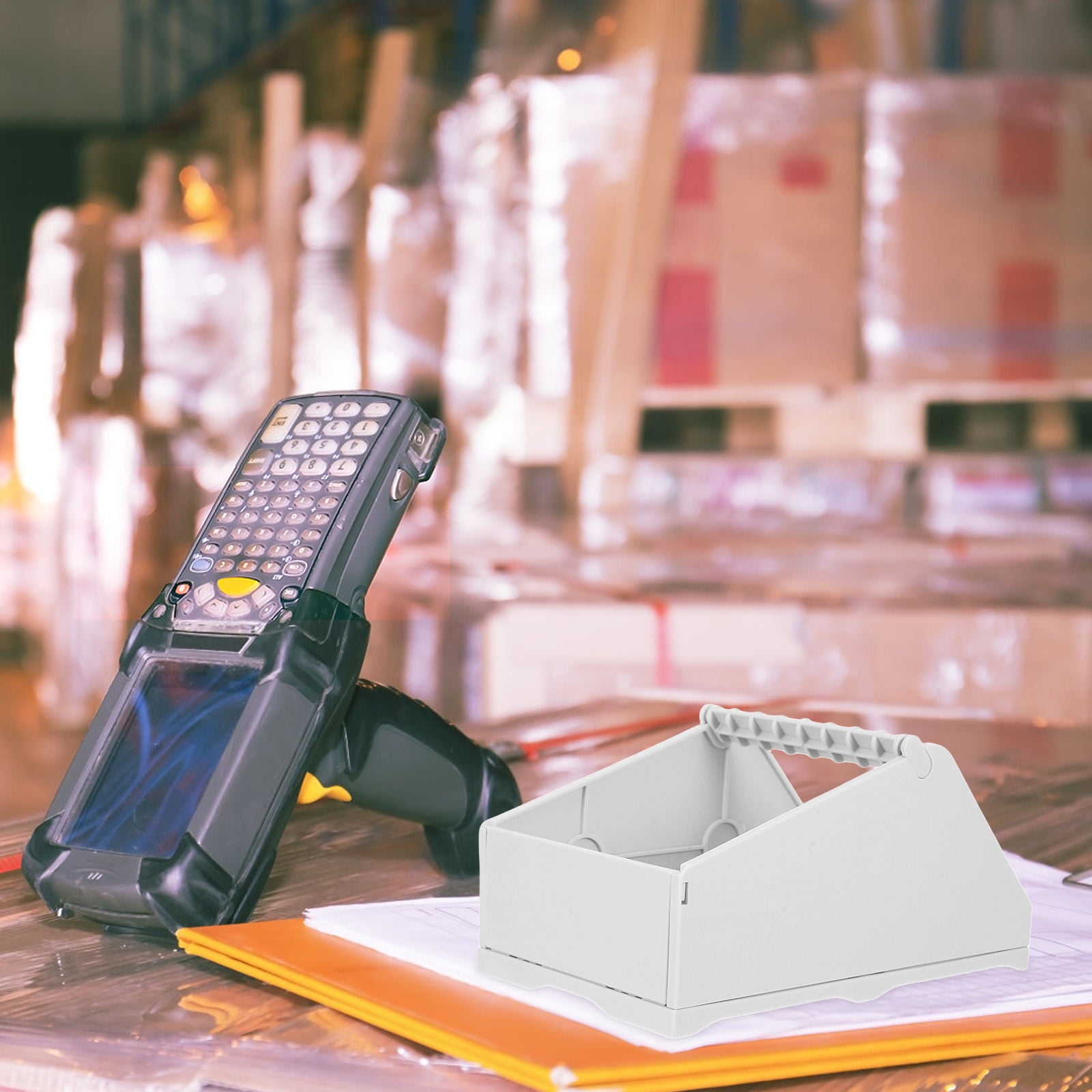 Masteelf Thermal Shipping Label Holder for Roll Lapels Desktop Printer ...