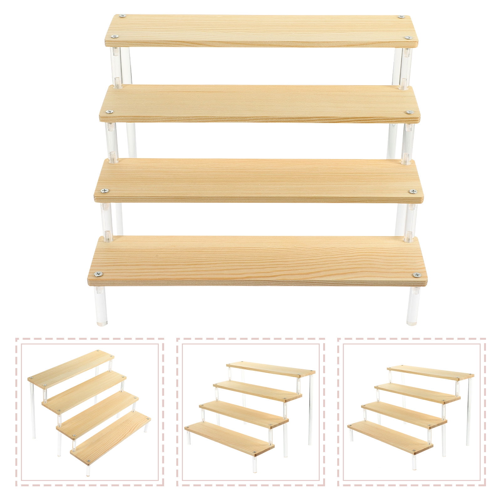 WRITWAA Display Racks Action Figures Model Acrylic Rack Multi 1Pcs ...