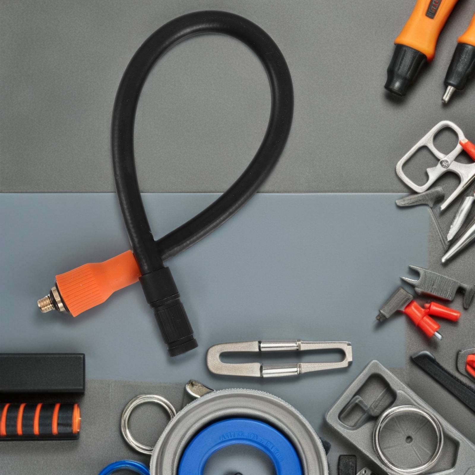 Masteelf Tire Pump Extension Hose Tire Inflation High-Pressure Tubes ...