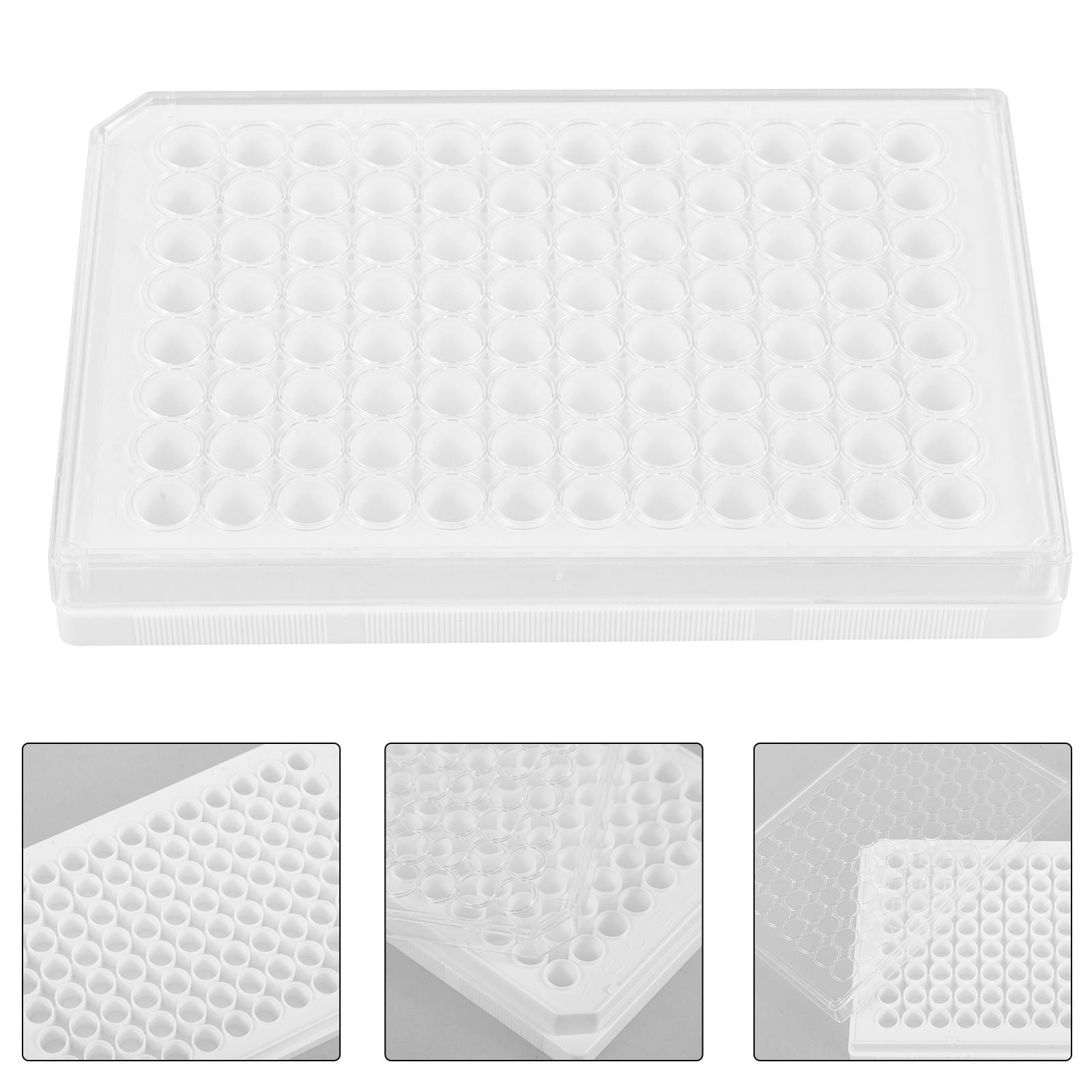 Masteelf White Tissue Culture Tool Tray for Lab Use Mycology Agar ...