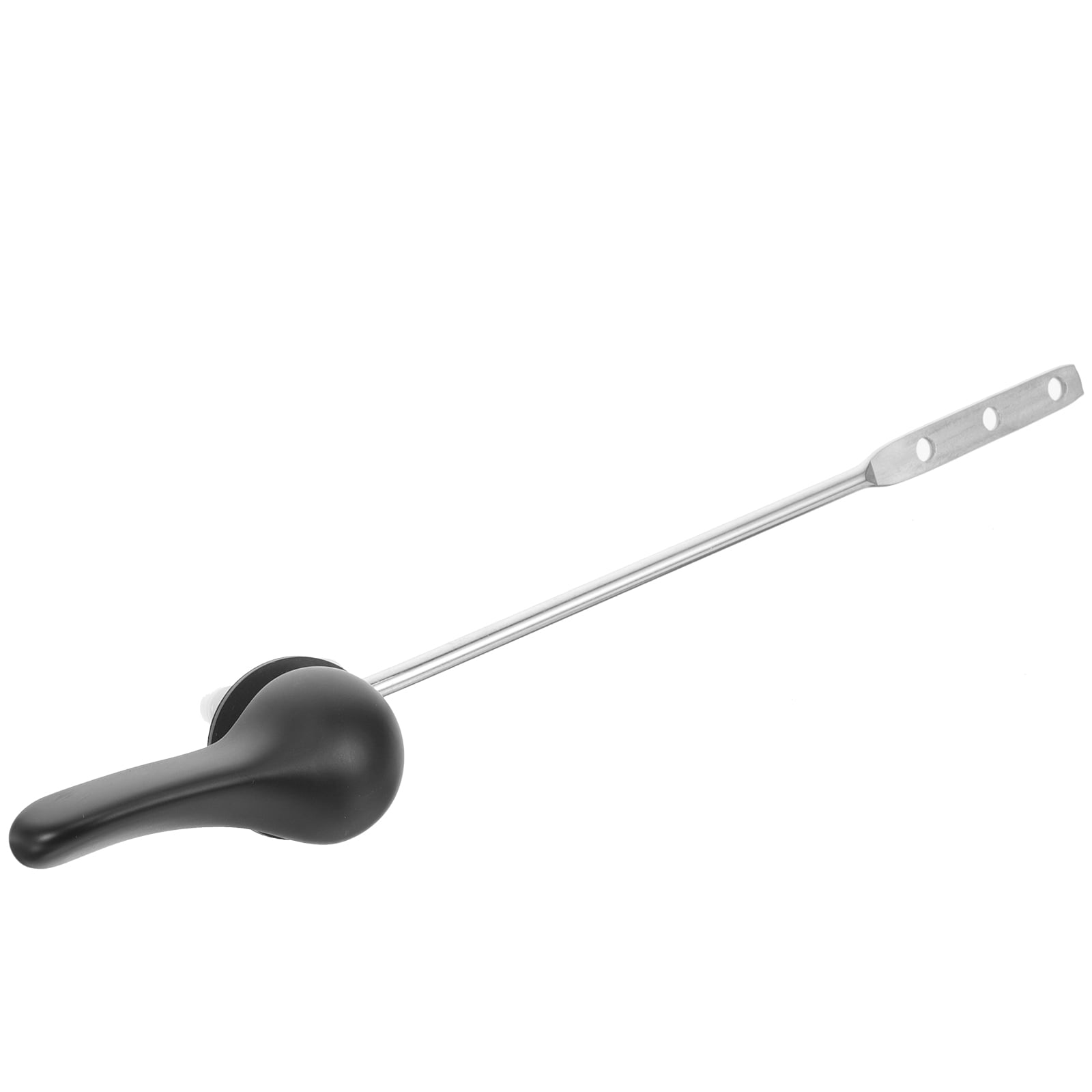 Masteelf Toilet Flush Lever 1Set Black Metal for Bathroom Switch and ...