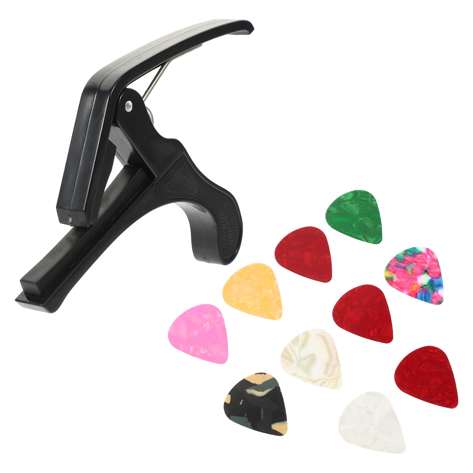 Masteelf Tone Modified Clip Capo for Acoustic Guitar Bass Tuner Stand ...