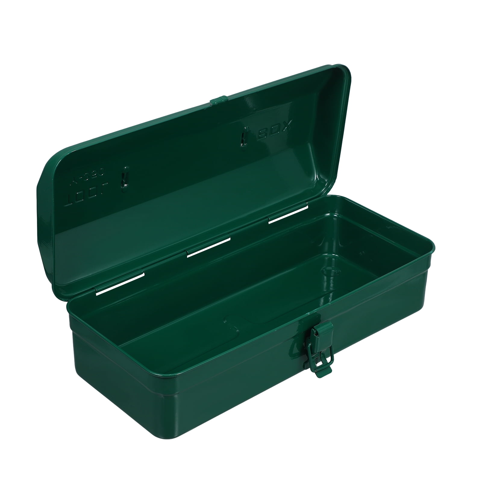 Masteelf Tool Box Kit Green Tool Box Metal Storage Box Tool Box With ...