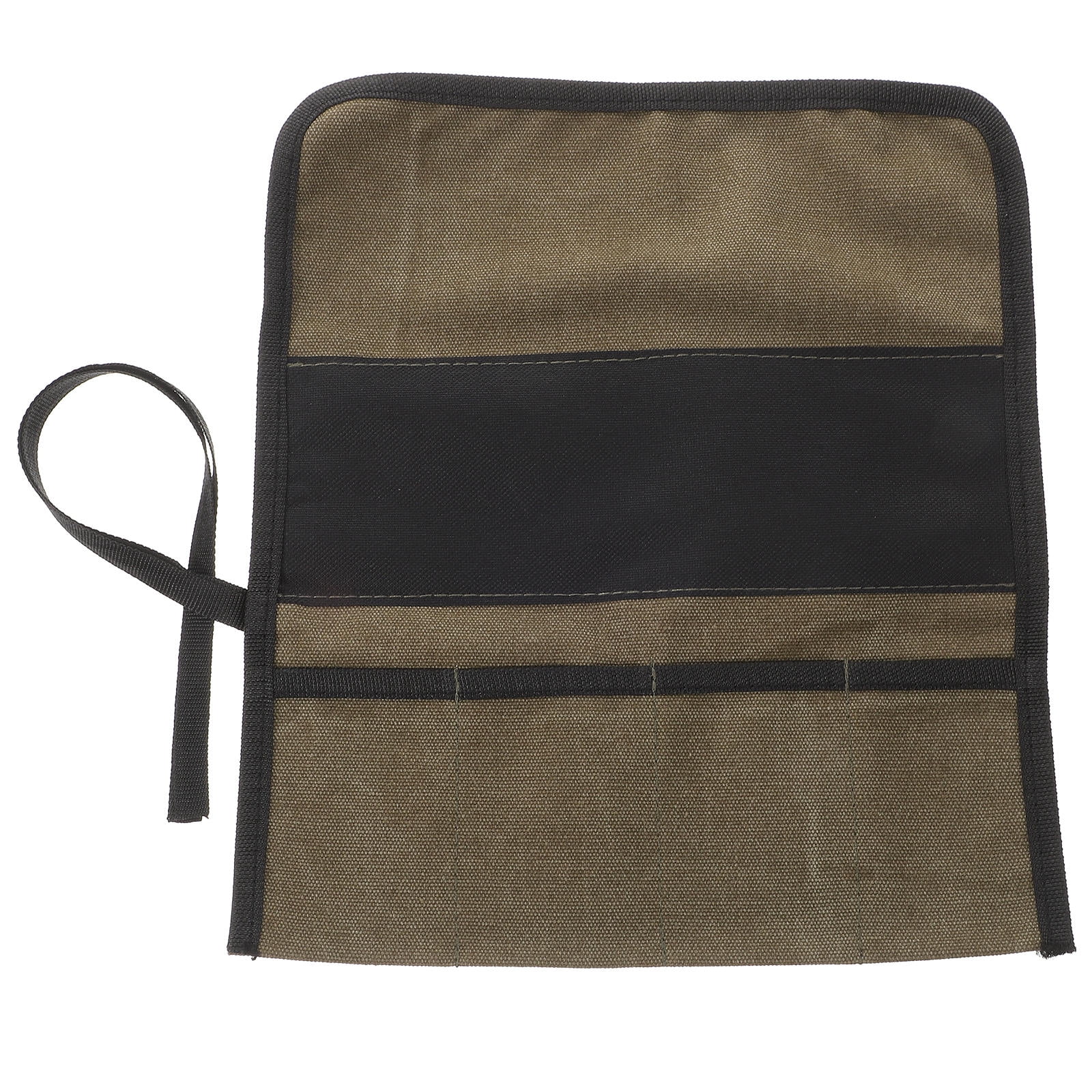 Masteelf Tool Roll Bag Canvas Tool Pouch Roll Up Pouch Spanner ...